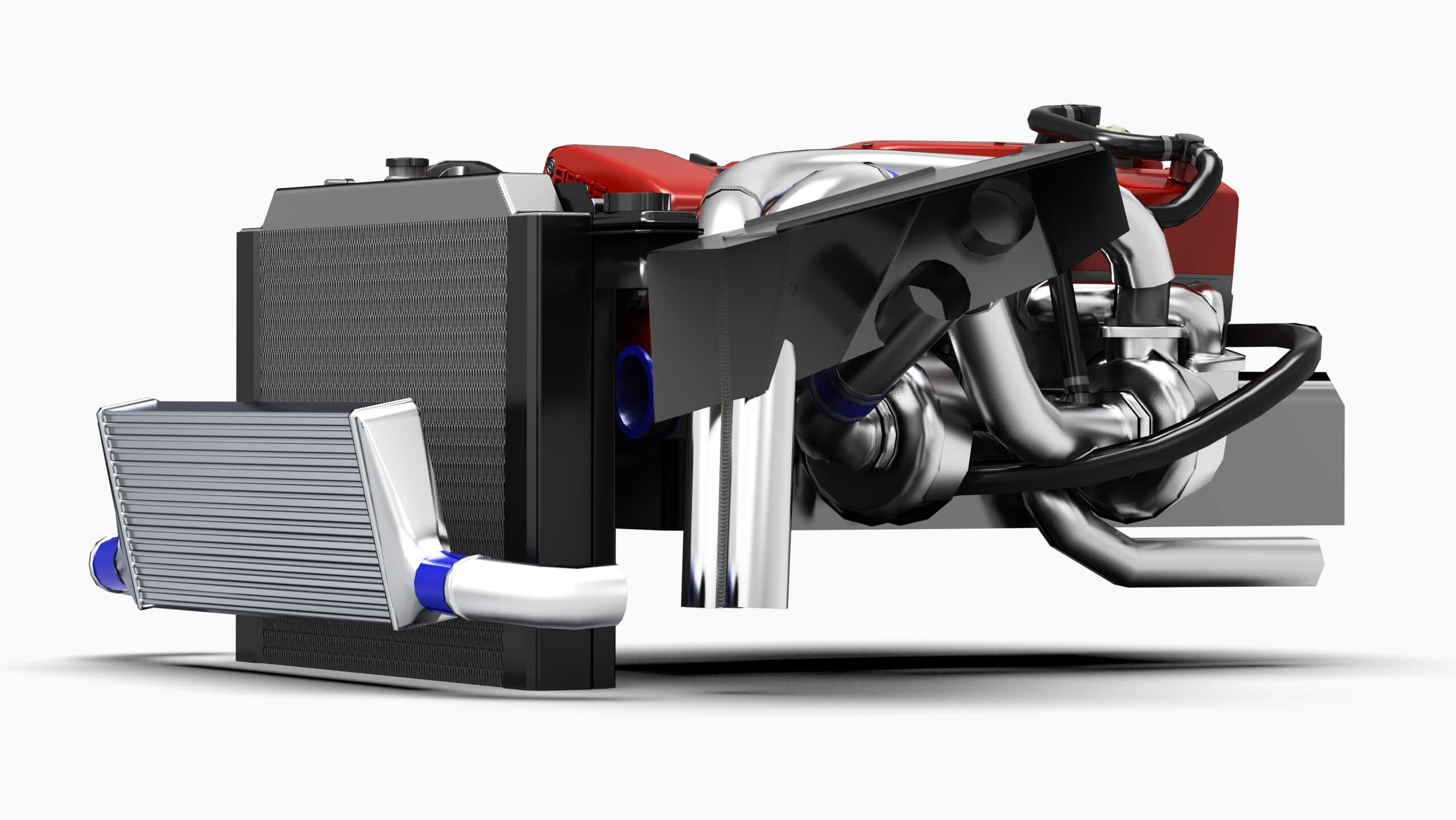 RB26DETT Greddy Engine - 3D Model by impulse99