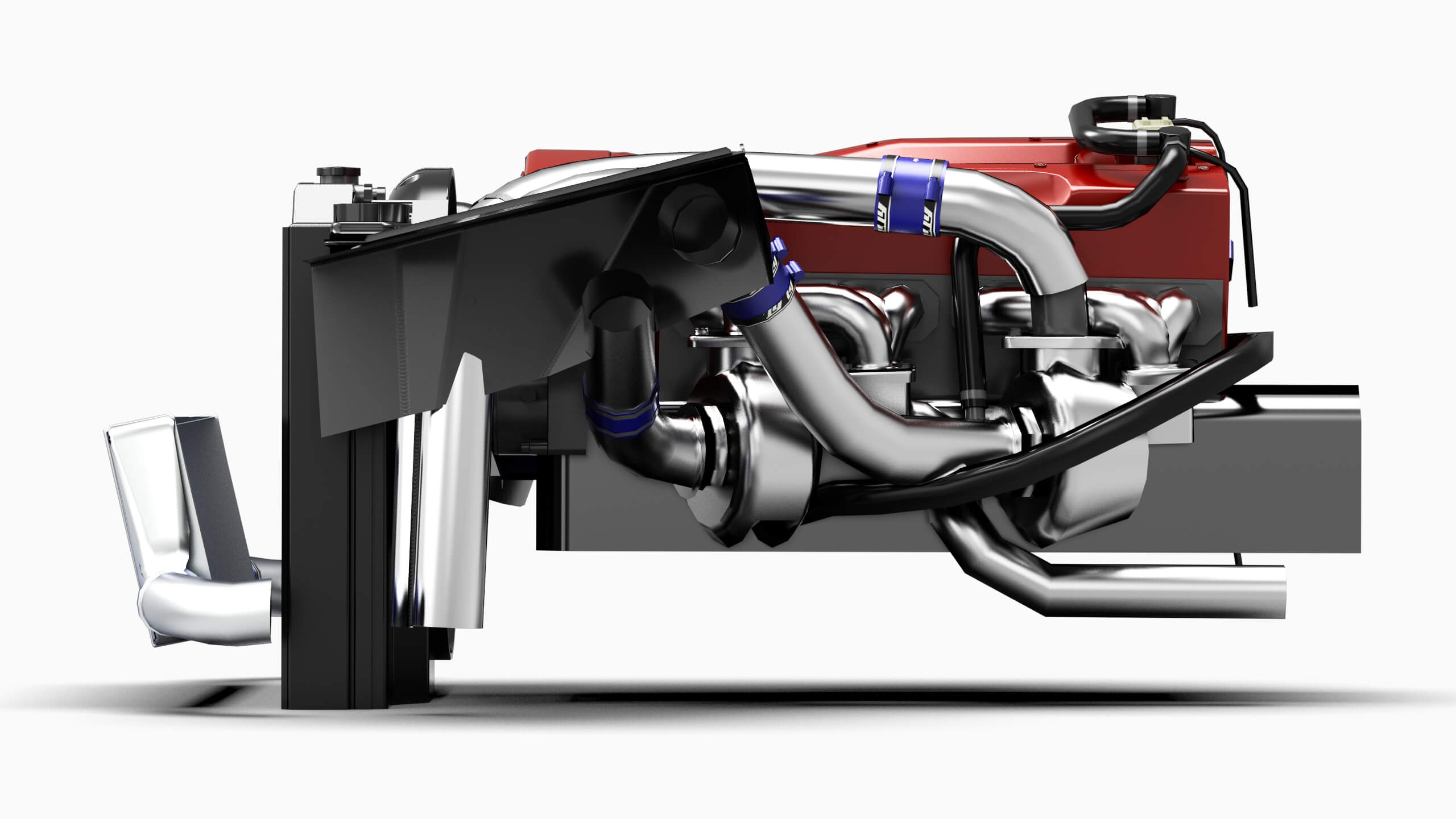 RB26DETT Greddy Engine - 3D Model by impulse99