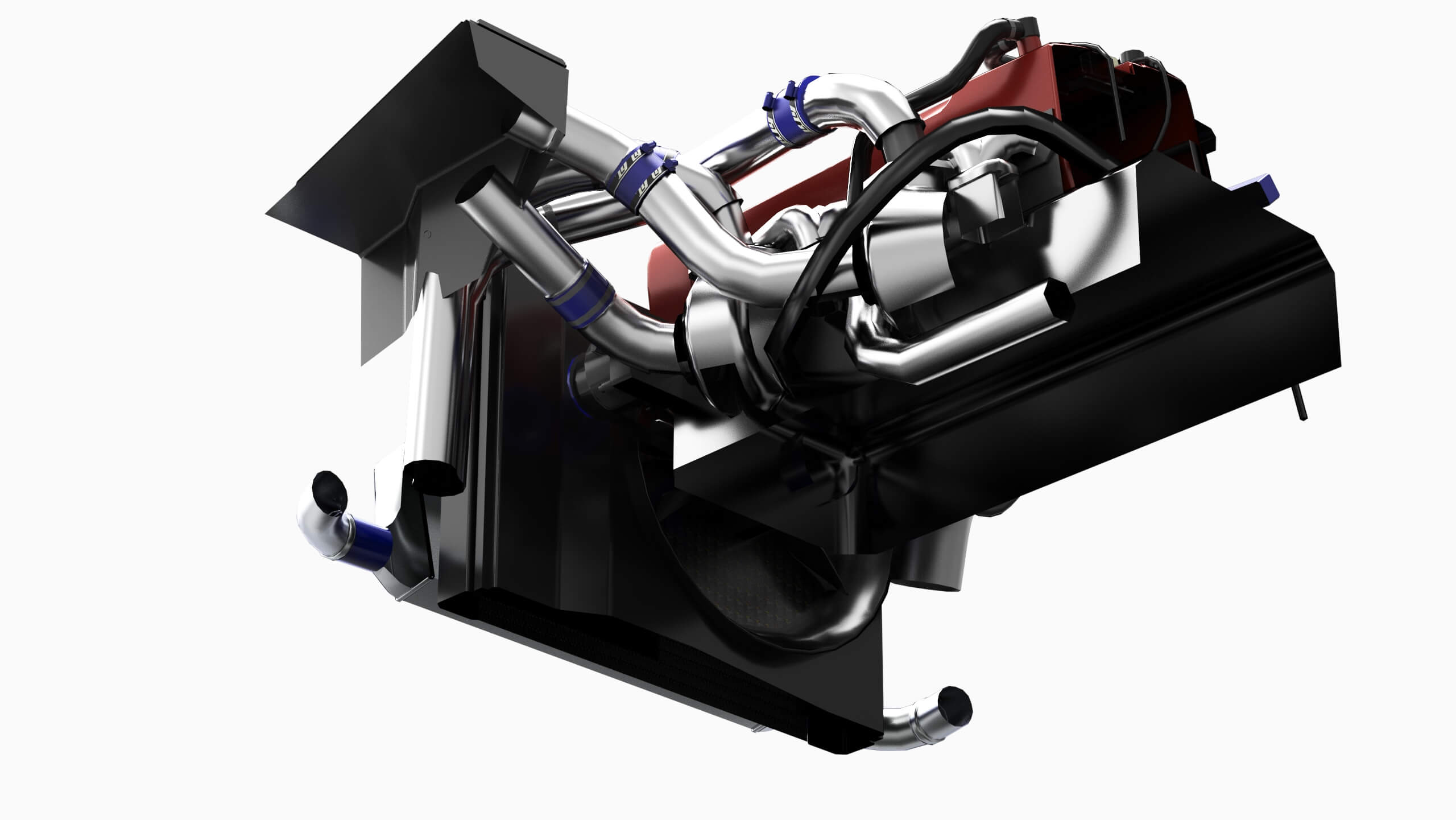 RB26DETT Greddy Engine - 3D Model by impulse99