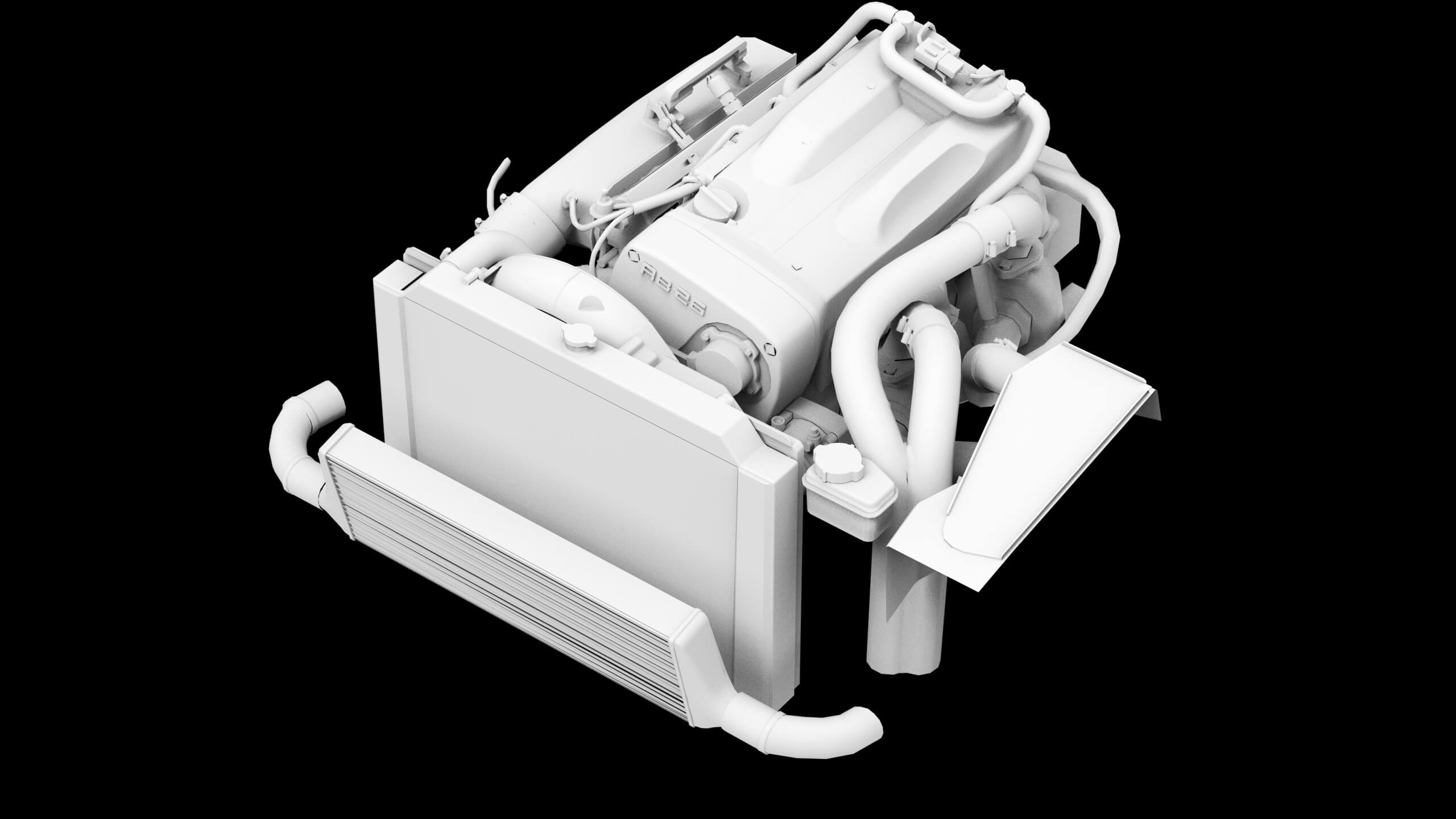 RB26DETT Greddy Engine - 3D Model by impulse99