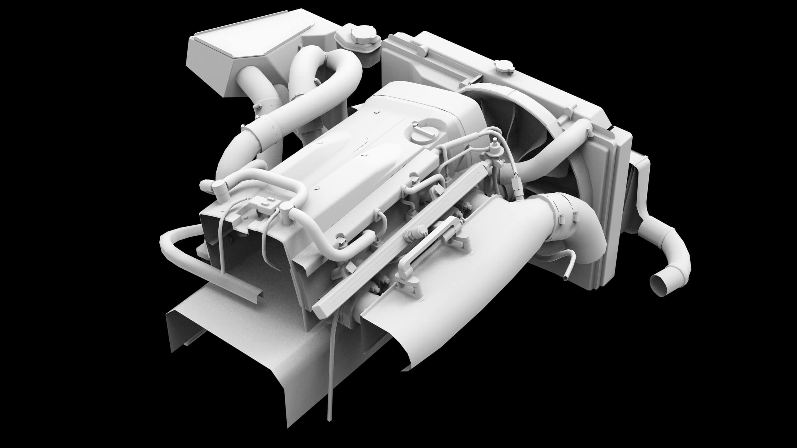 RB26DETT Greddy Engine - 3D Model by impulse99
