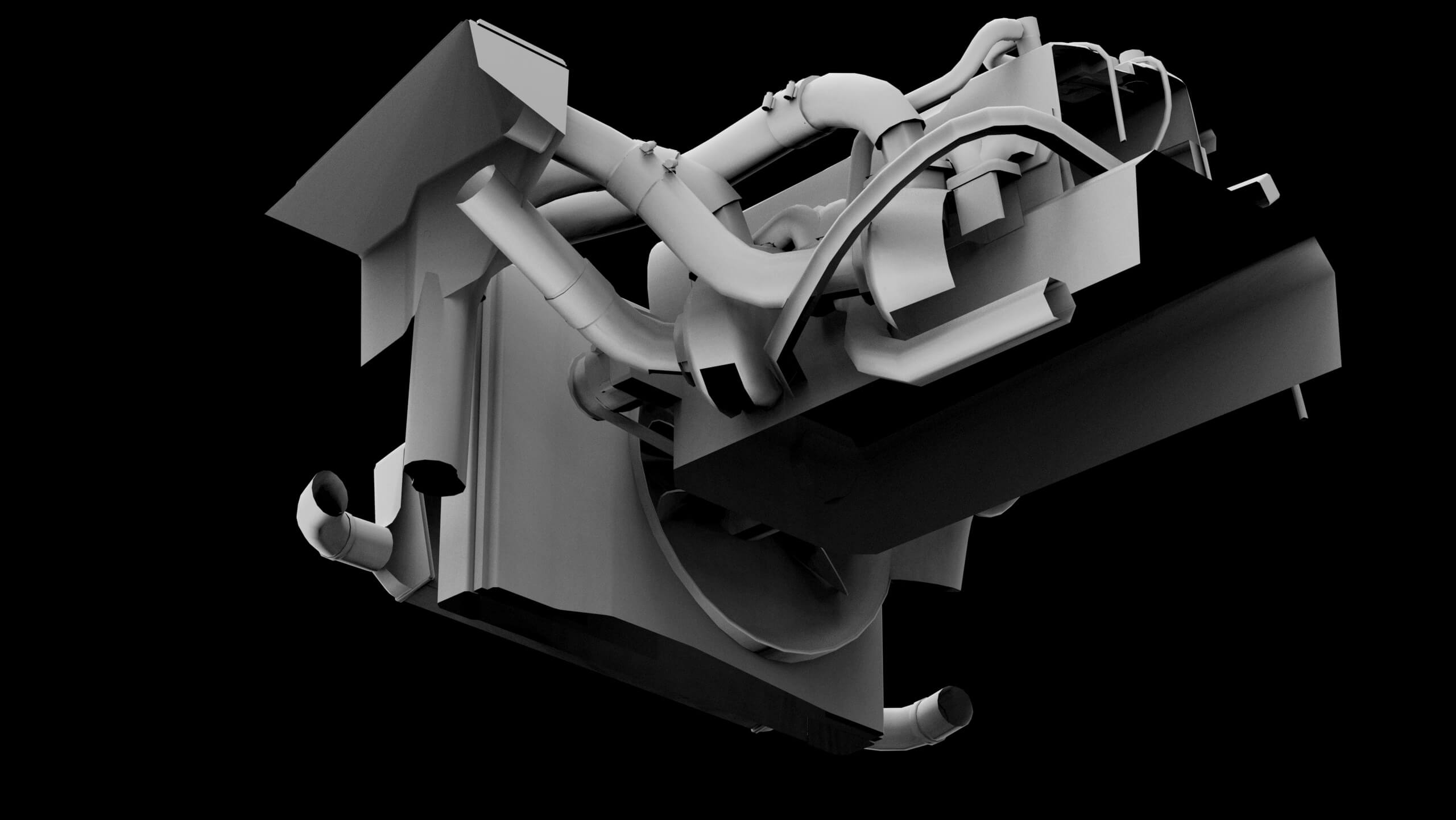 RB26DETT Greddy Engine - 3D Model by impulse99