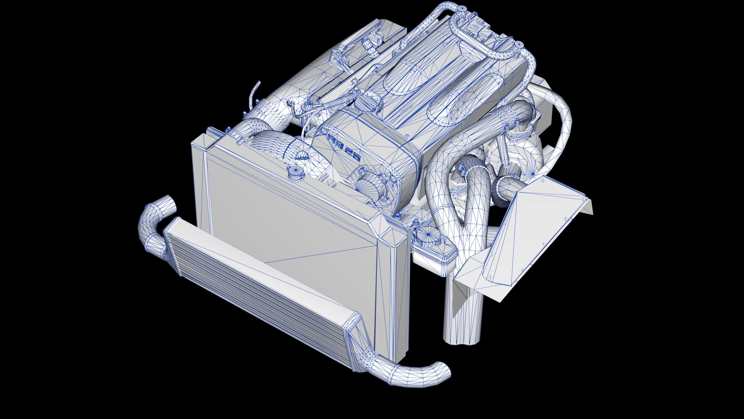 RB26DETT Greddy Engine - 3D Model by impulse99
