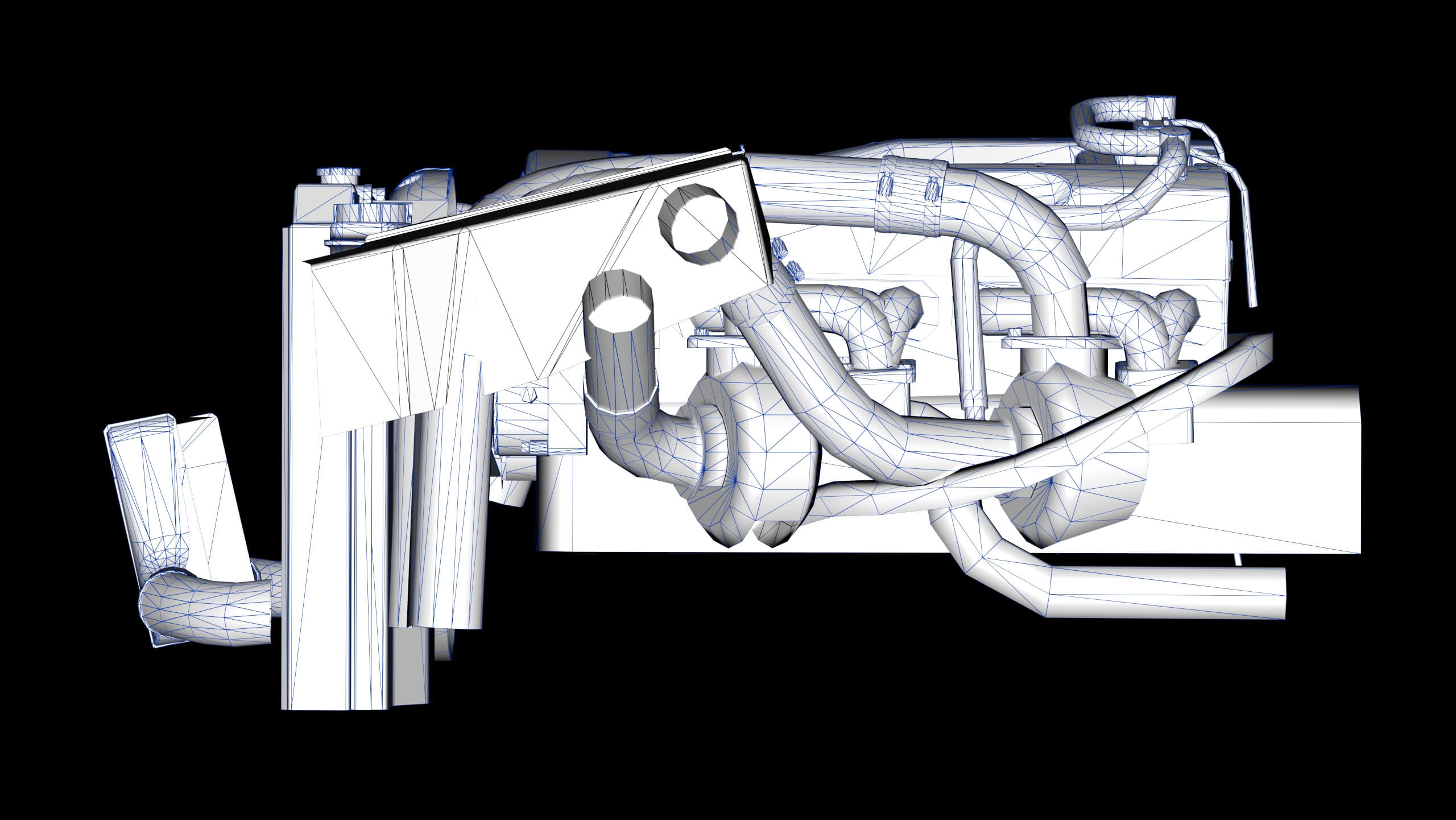 RB26DETT Greddy Engine - 3D Model by impulse99