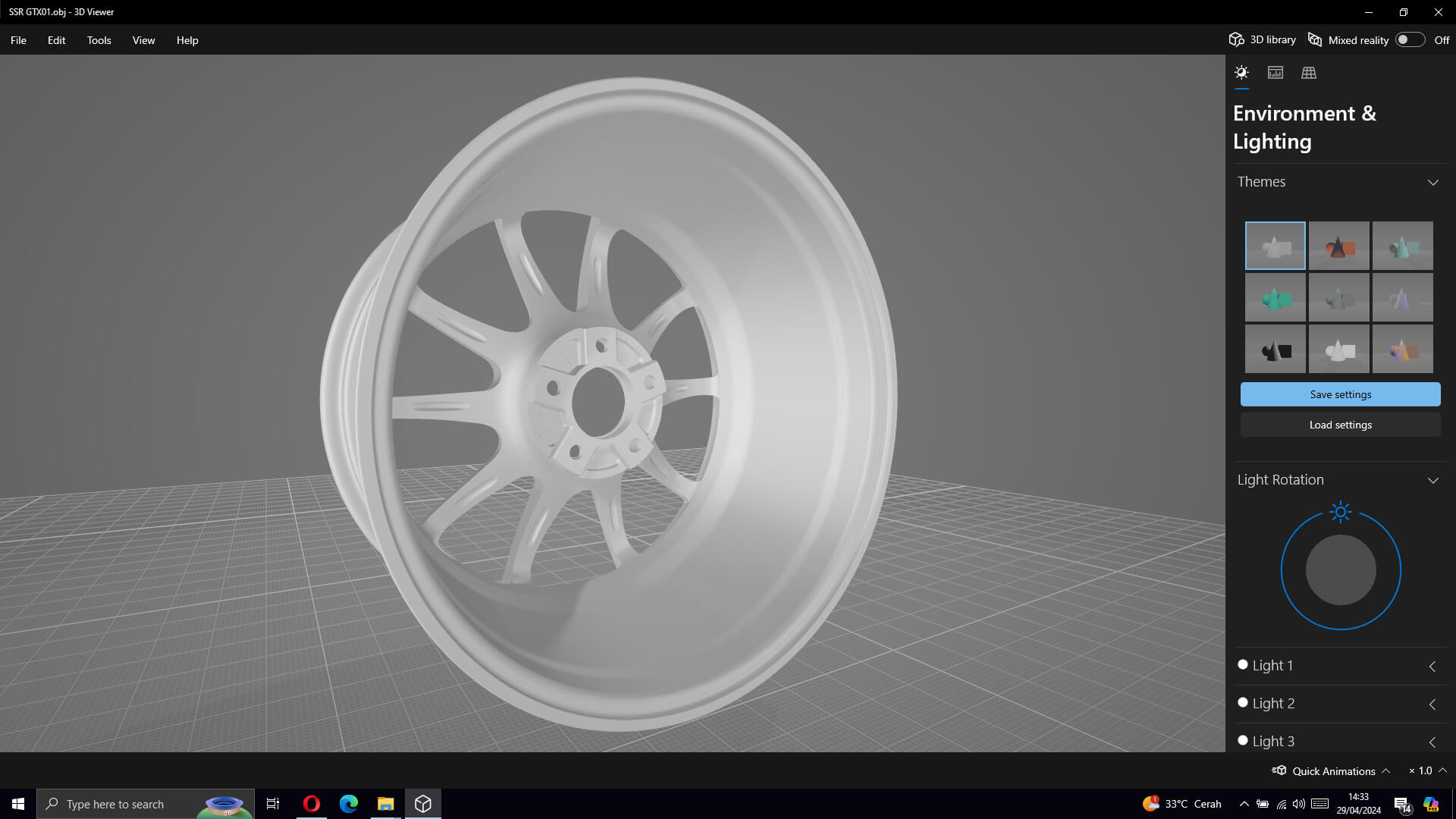 SSR GTX01 Racing - 3D Model by impulse99