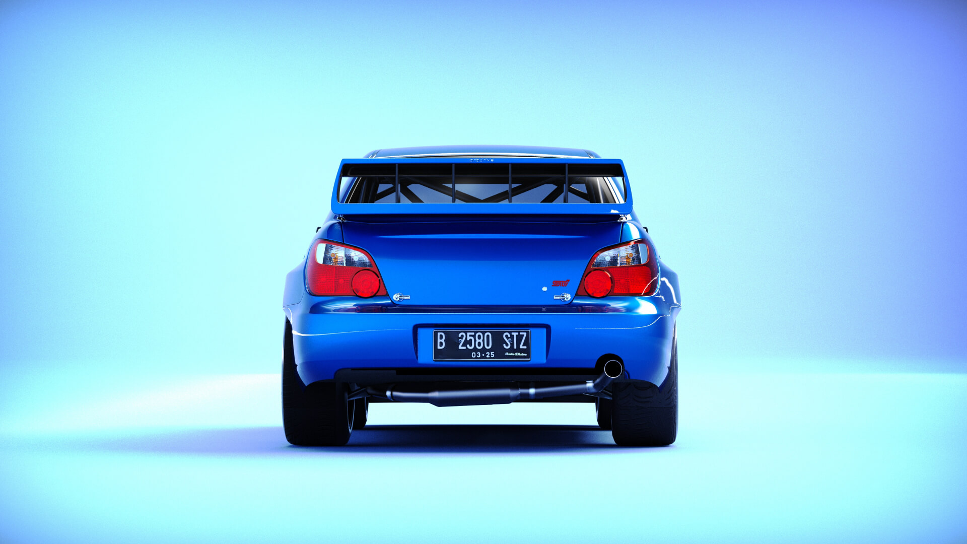 Subaru Impreza Wrx Sti Prodrive Wrc Kit by impulse99 | RenderHub Wallpapers
