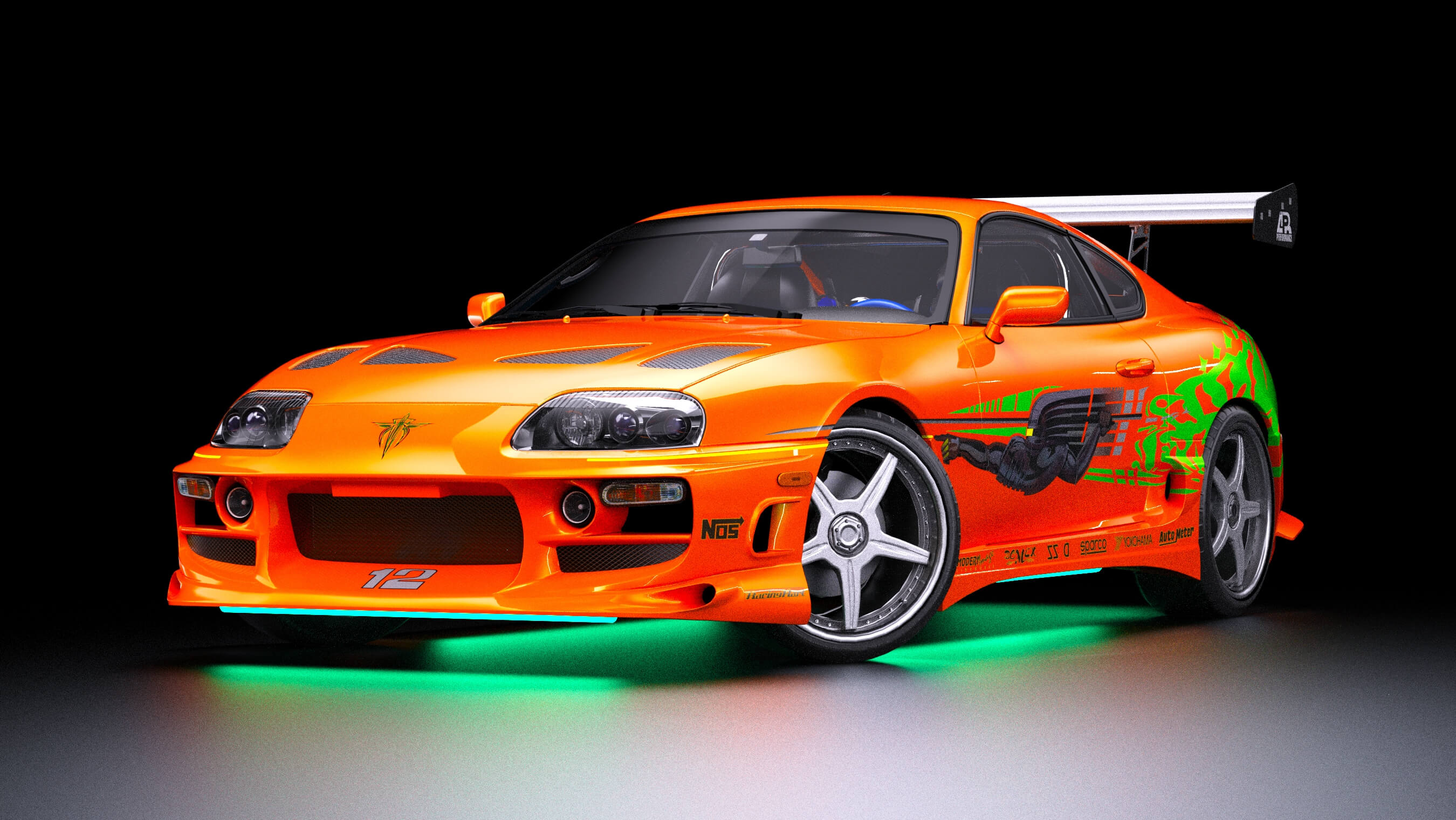 The Fast & The Furious Toyota Supra 1994 MK.IV - 3D Model by impulse99