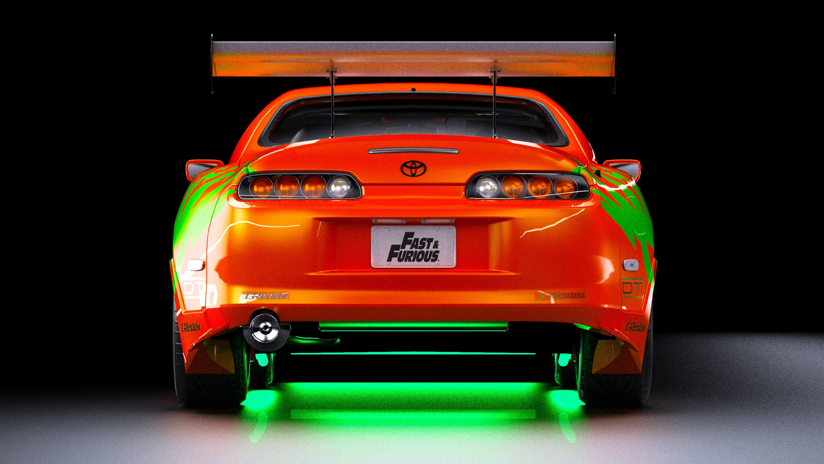 The Fast & The Furious Toyota Supra 1994 MK.IV - 3D Model by impulse99