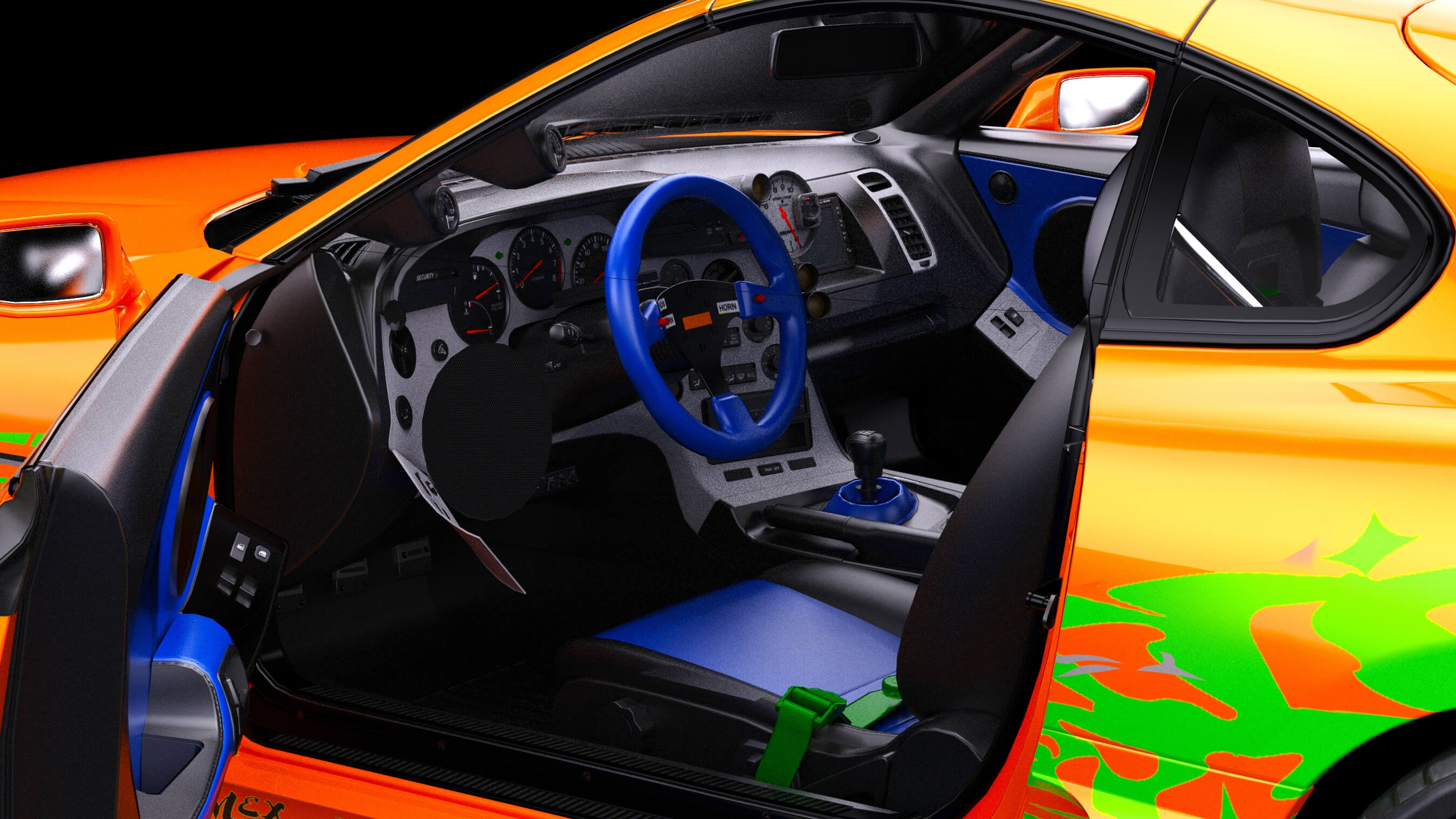 The Fast & The Furious Toyota Supra 1994 MK.IV - 3D Model by impulse99