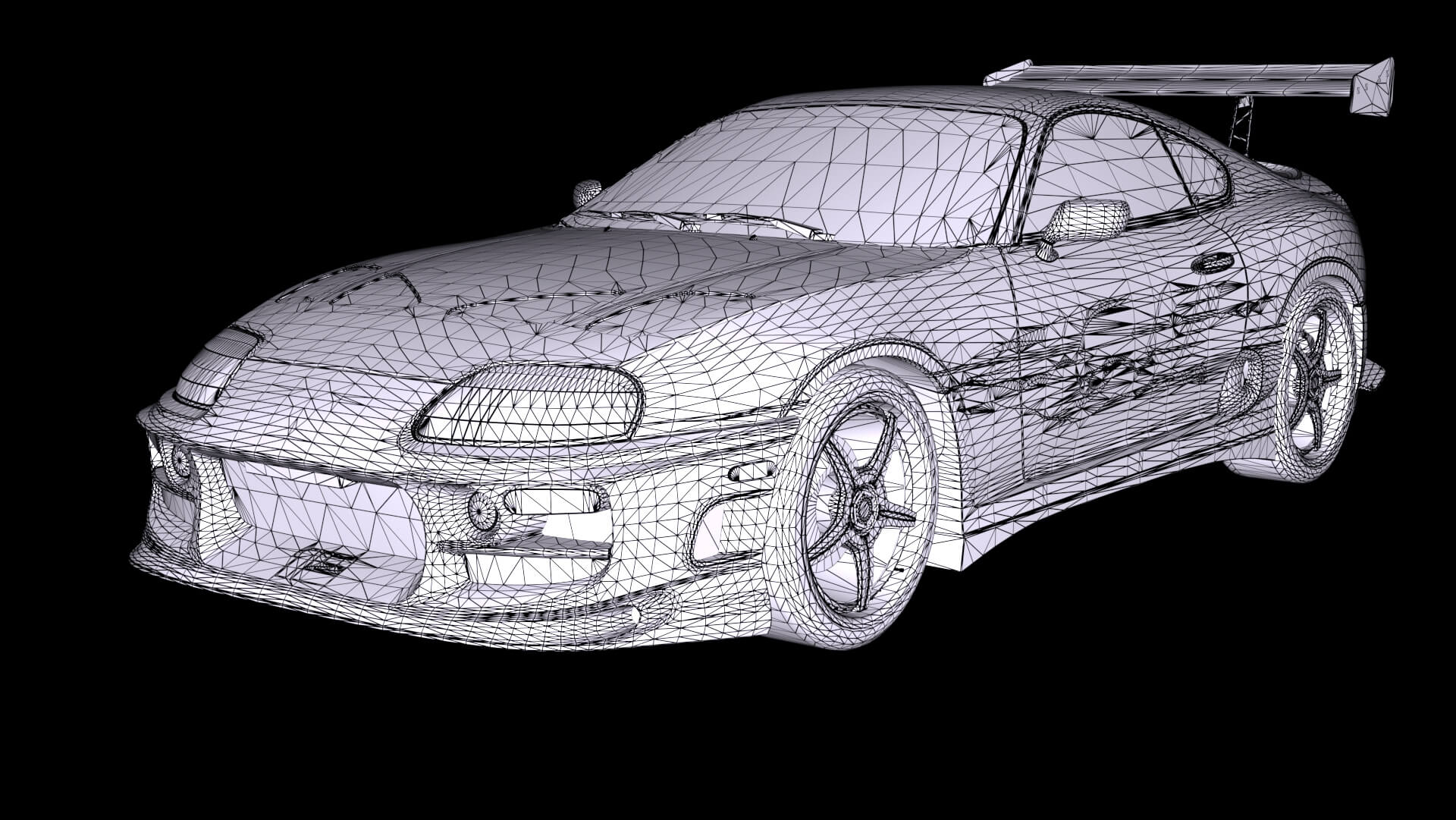 The Fast & The Furious Toyota Supra 1994 MK.IV - 3D Model by impulse99