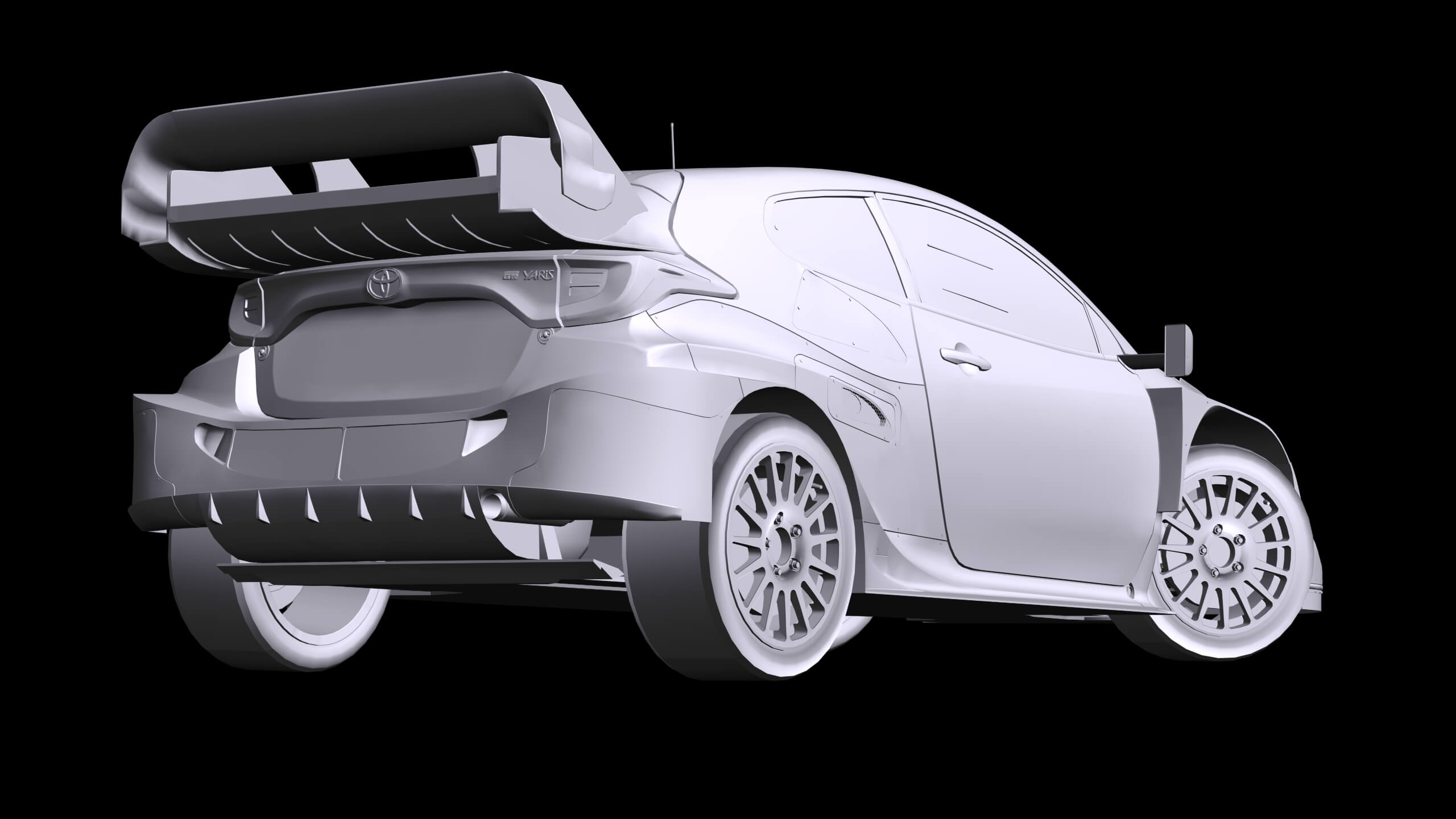 Toyota GR Yaris Rally 1 WRC 2023 - 3D Model by impulse99
