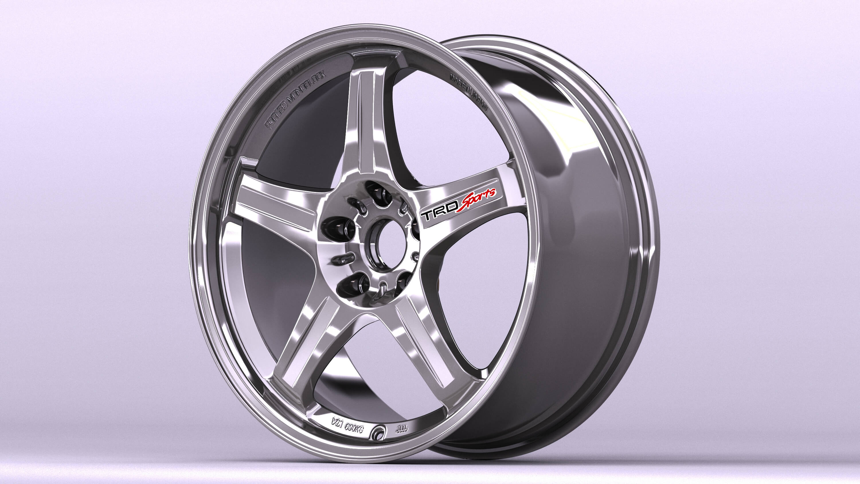 TRD Sports Rays SP-T3 3D Model by impulse99