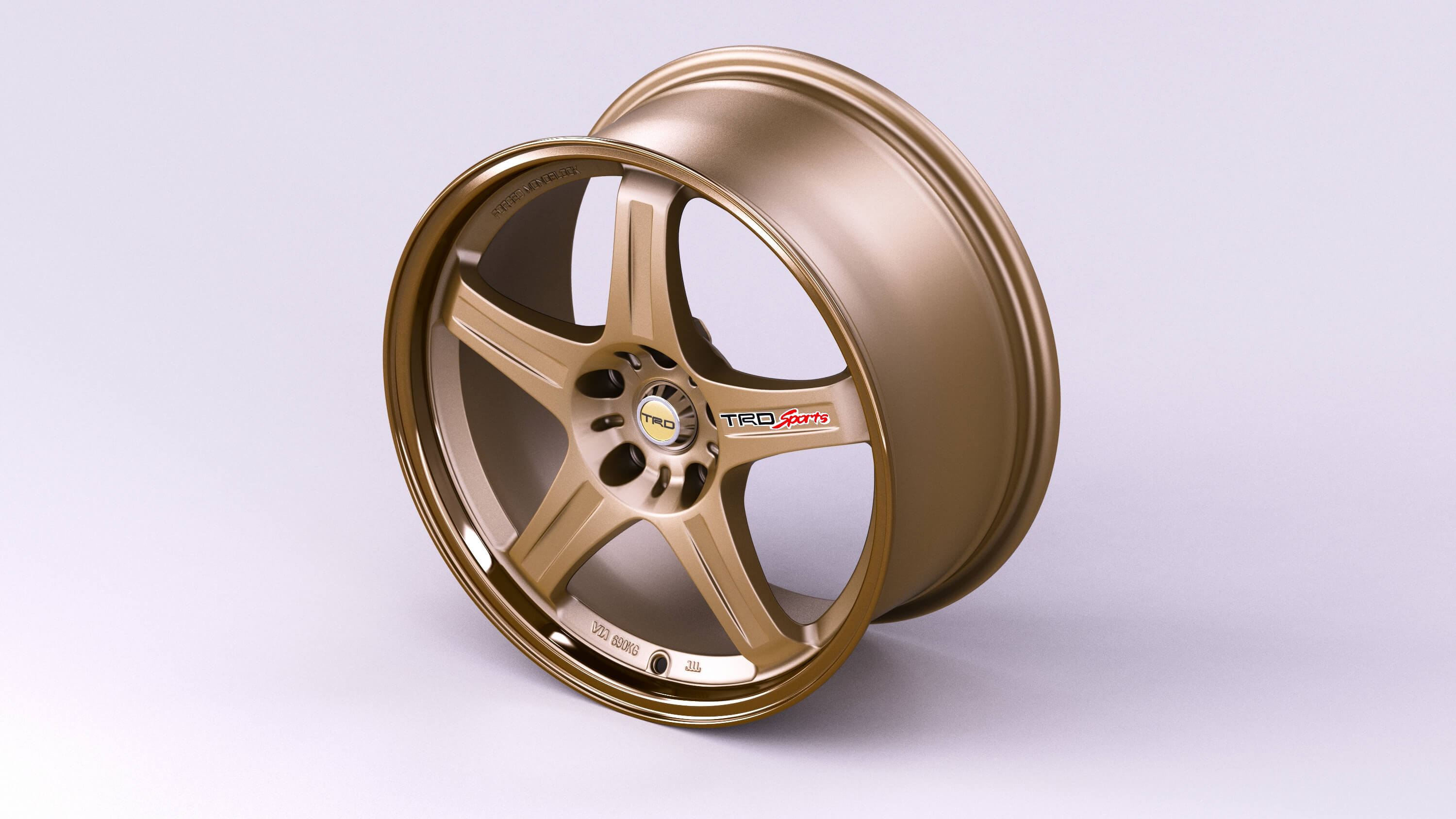 TRD Sports Rays SP-T3 3D Model by impulse99