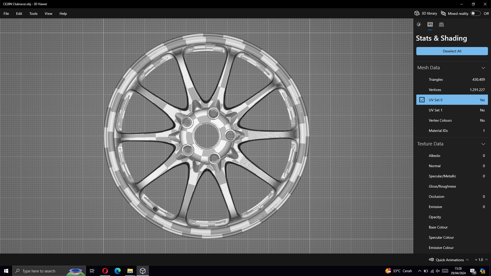 Volk Rays Ce28N Club Racer II - 3D Model by impulse99