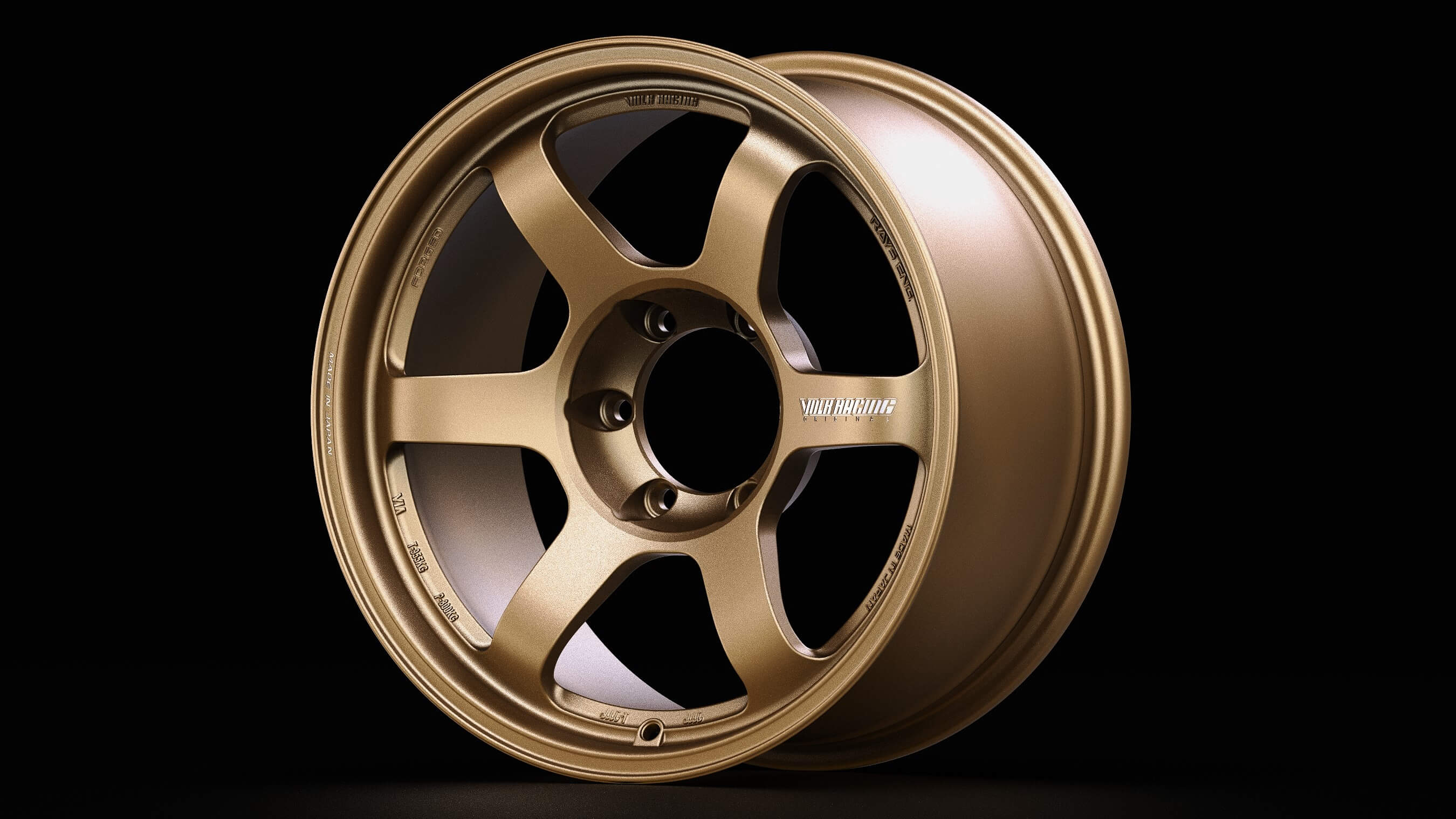 Volk Rays TE37 Progressive - 3D Model by impulse99