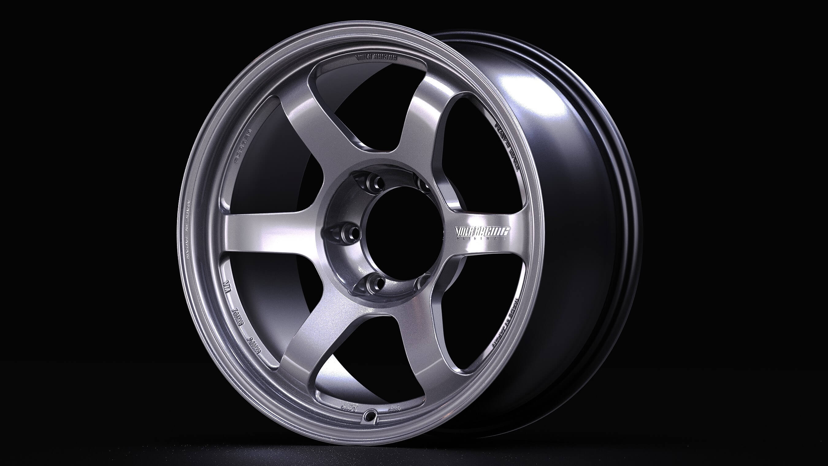 Volk Rays TE37 Progressive - 3D Model by impulse99