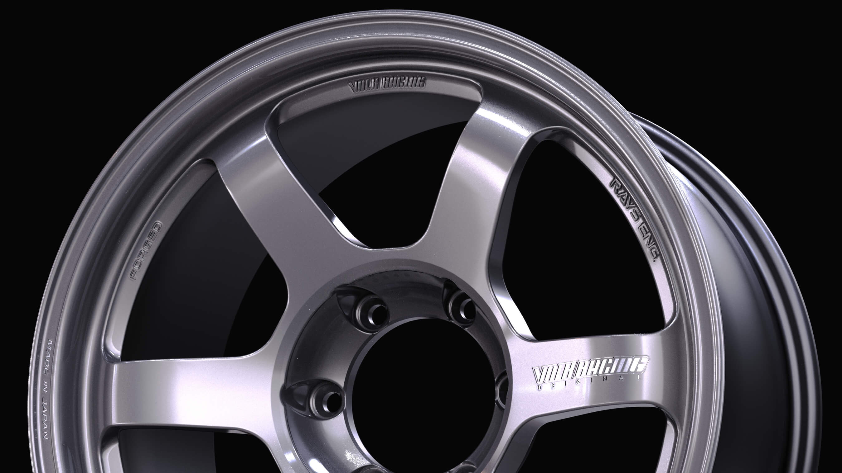 Volk Rays TE37 Progressive - 3D Model by impulse99