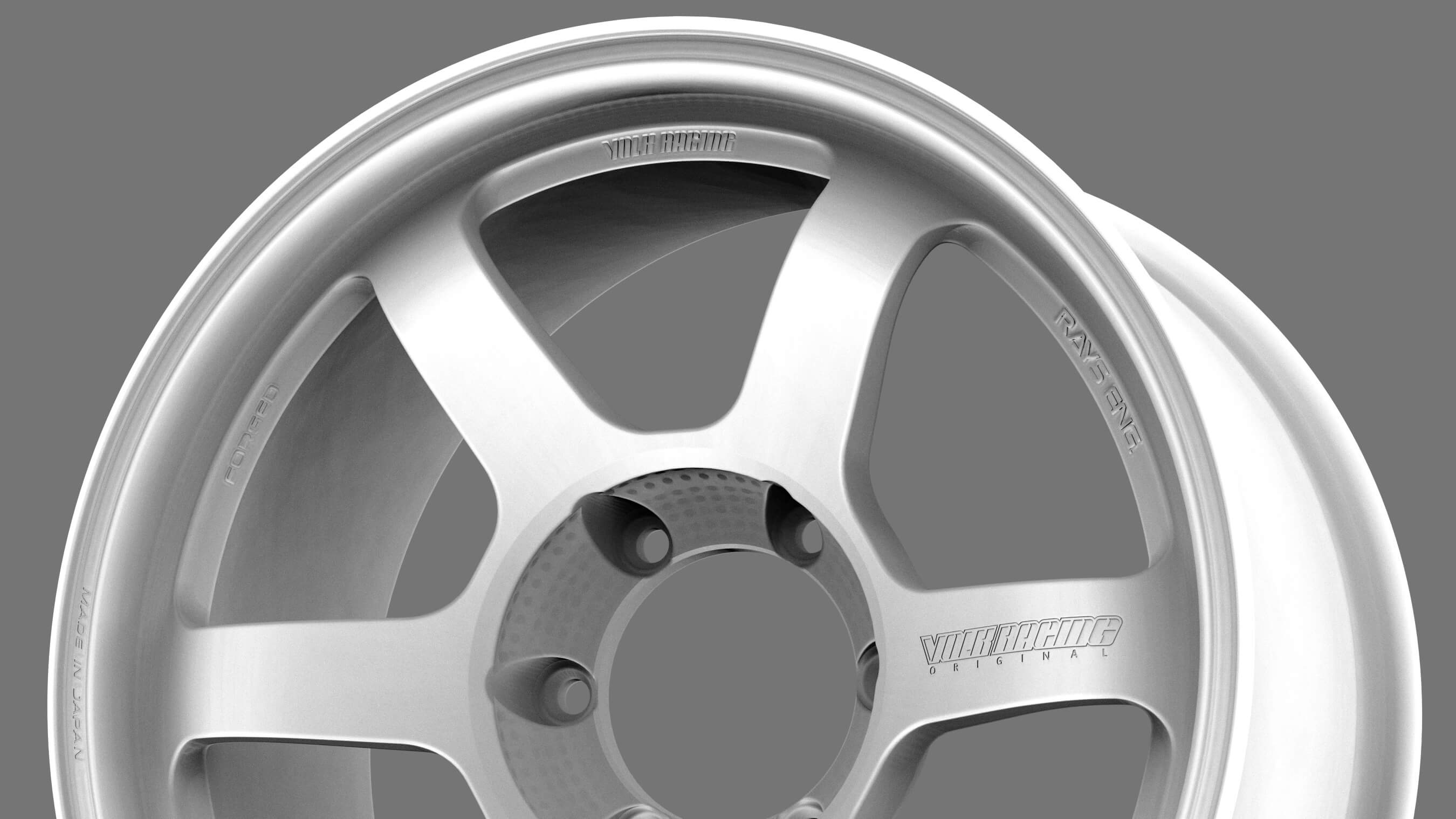 Volk Rays TE37 Progressive - 3D Model by impulse99