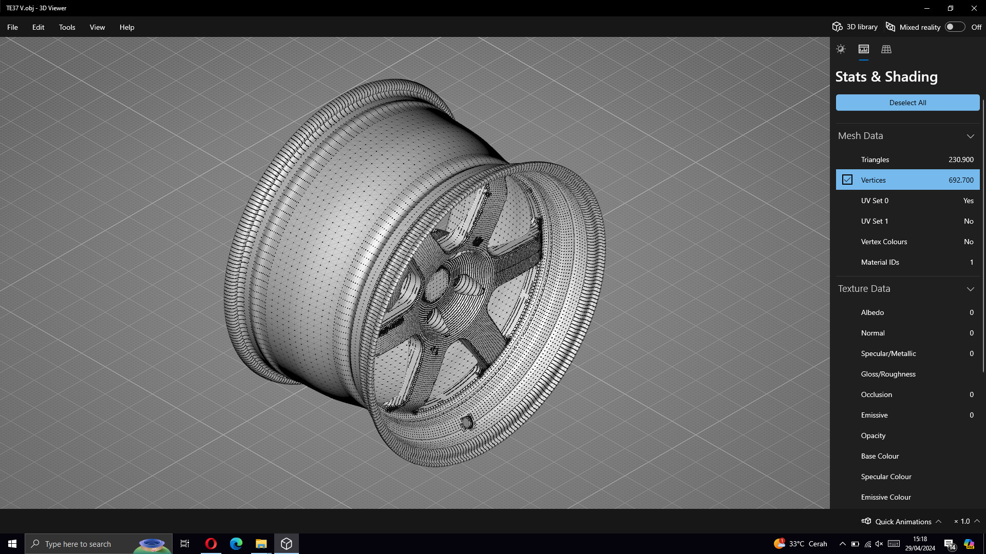 Volk Rays Te37V - 3D Model by impulse99