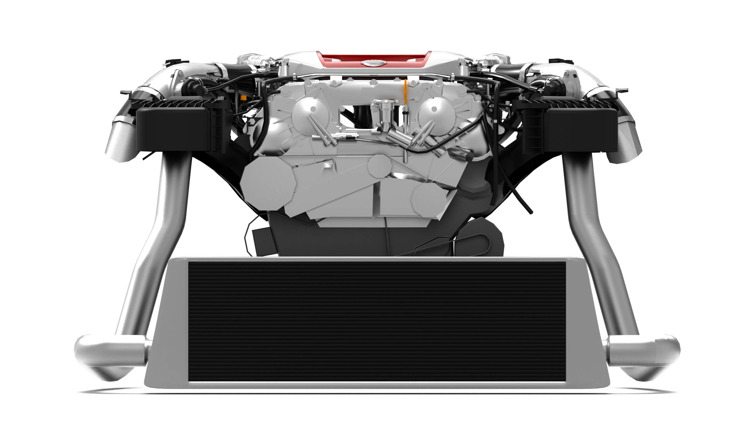 VR38DETT Engine - 3D Model by impulse99