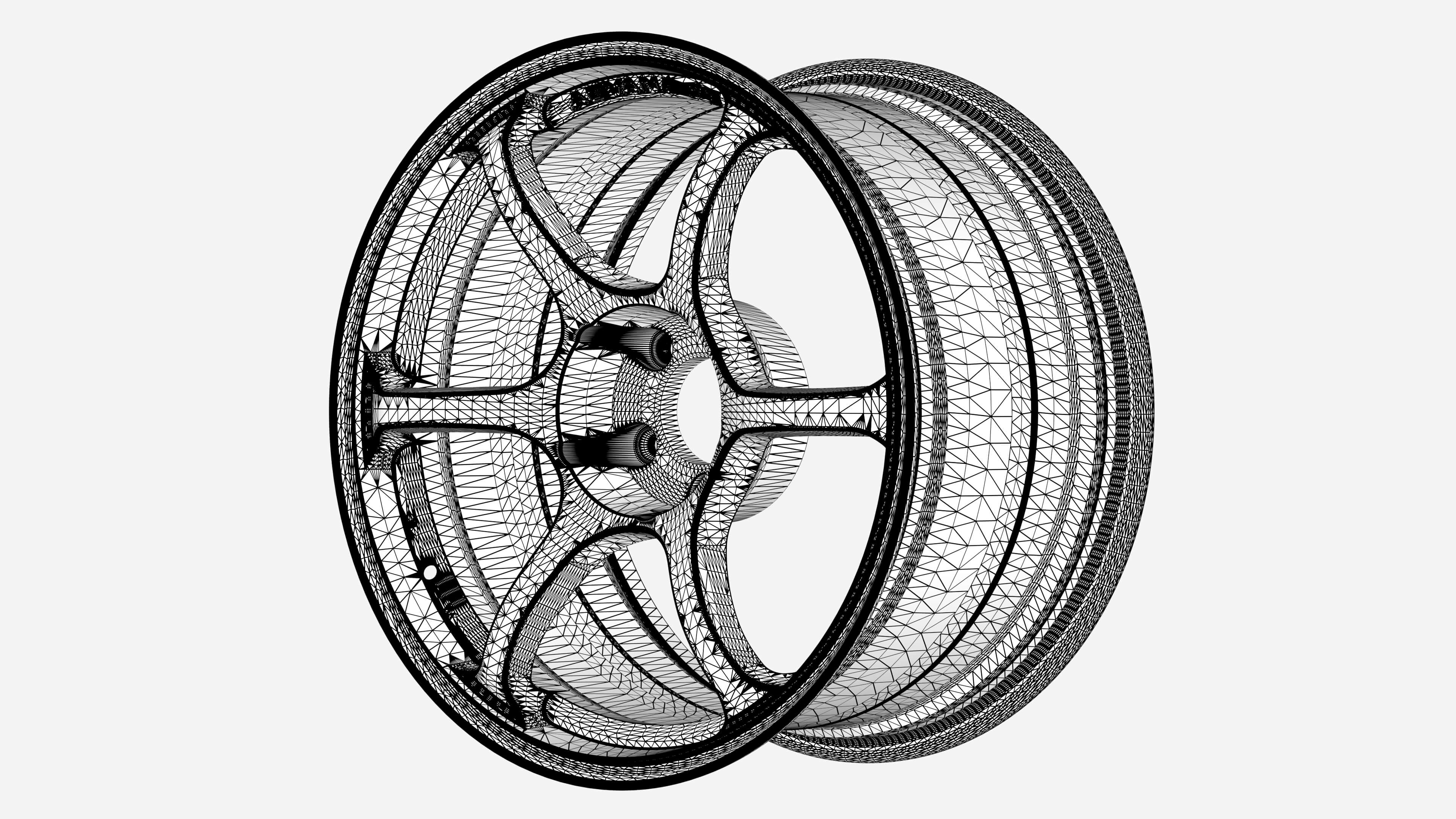 Yokohama Advan Rg-D Forged 3D Model by impulse99