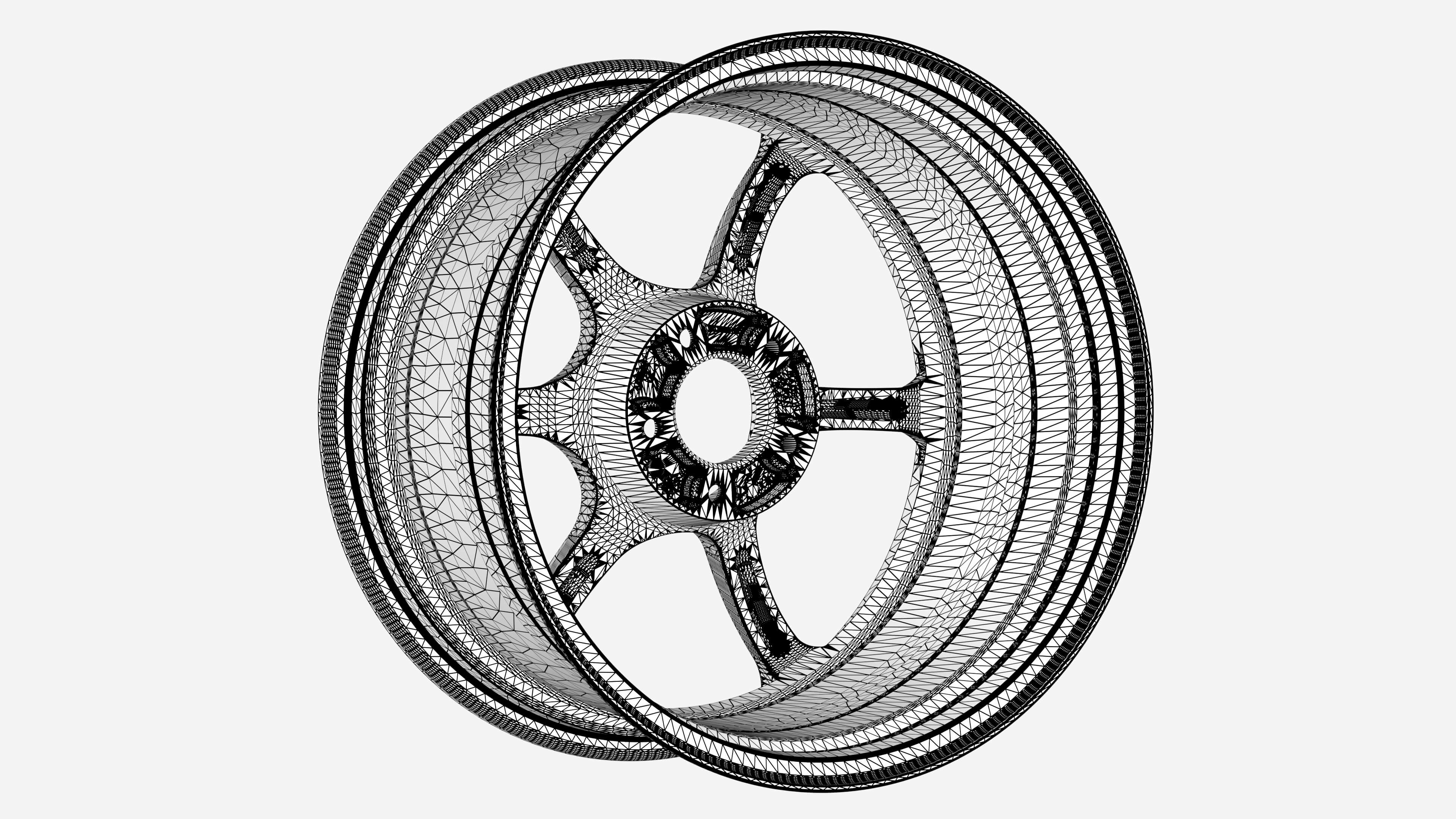 Yokohama Advan Rg-D Forged 3D Model by impulse99