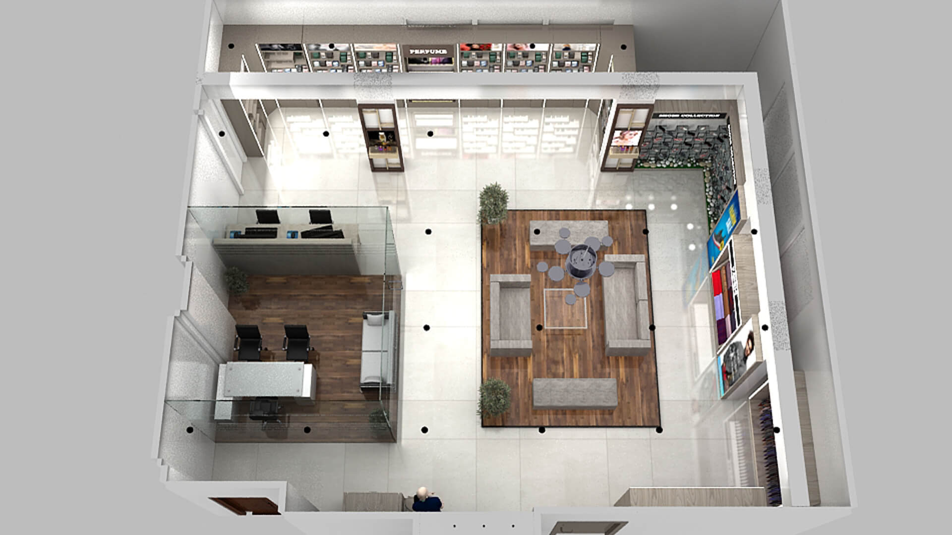 Shop Interior - 3D Model by imranghaffar