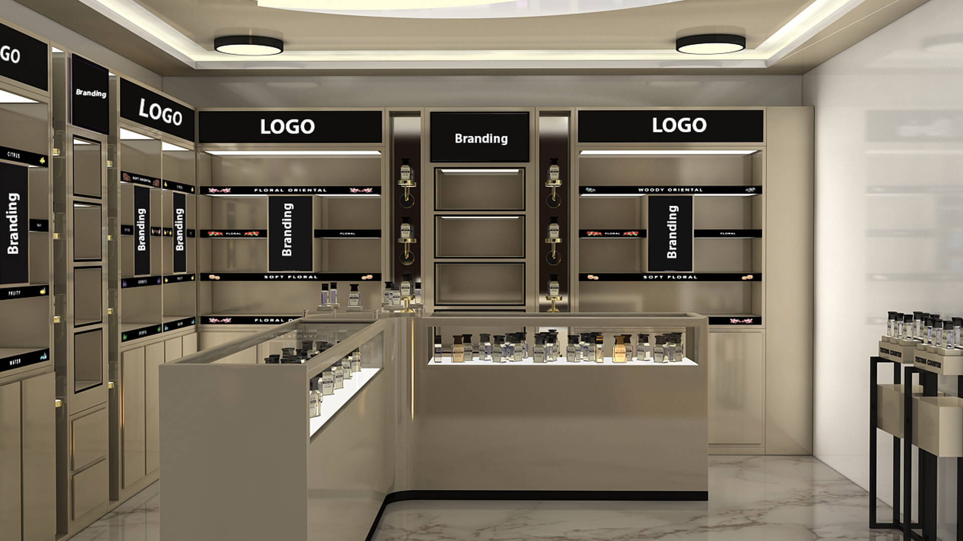 Shop Interior 3D Model by imranghaffar