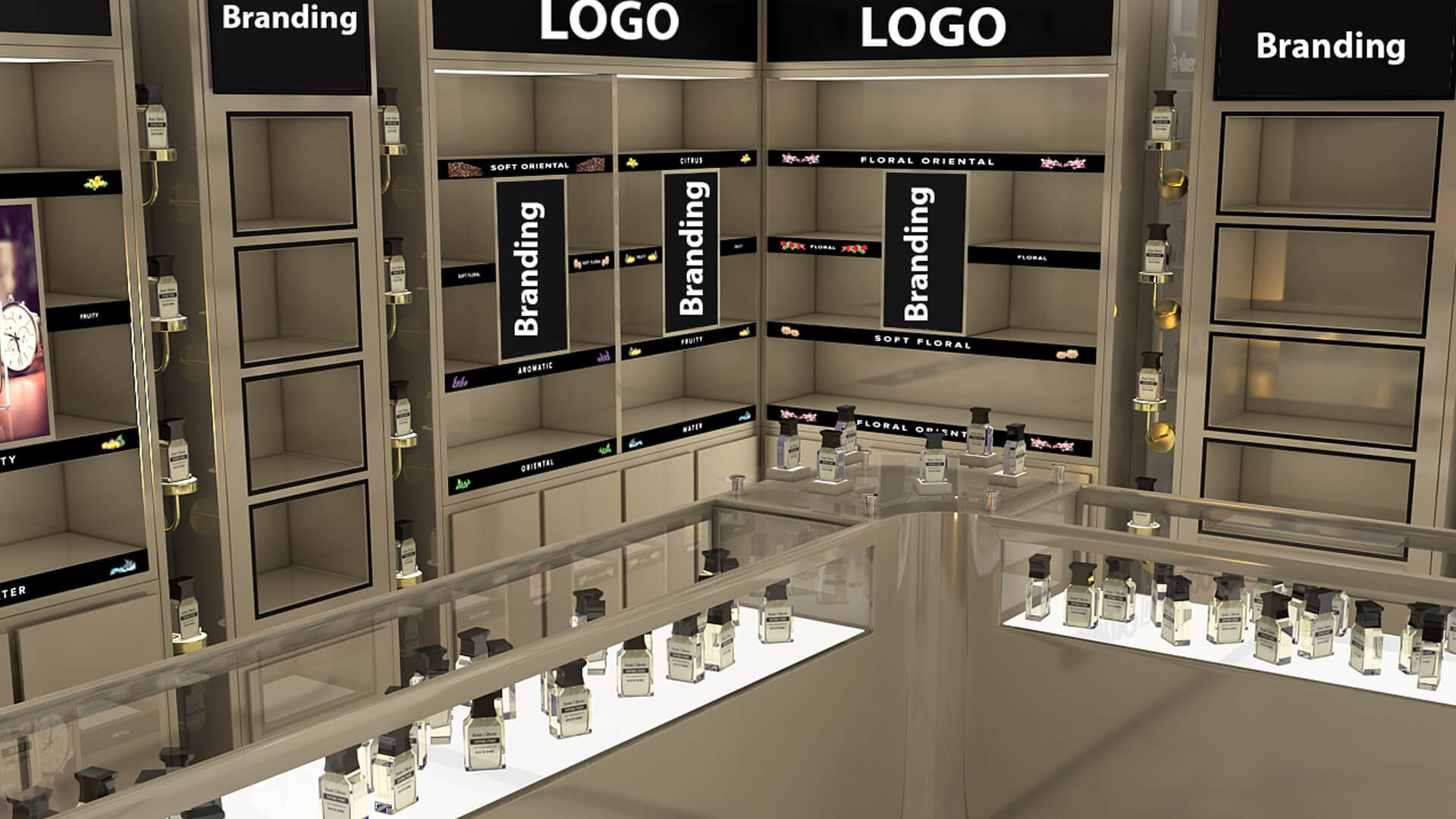 Shop Interior 3D Model by imranghaffar