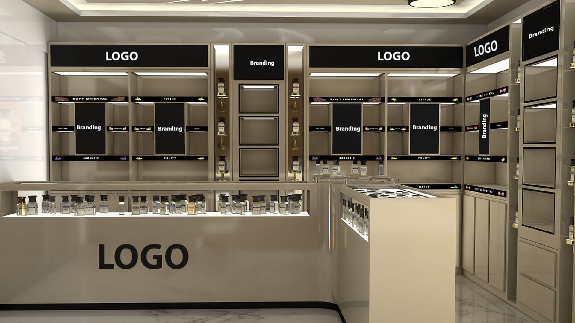 Shop Interior 3D Model by imranghaffar