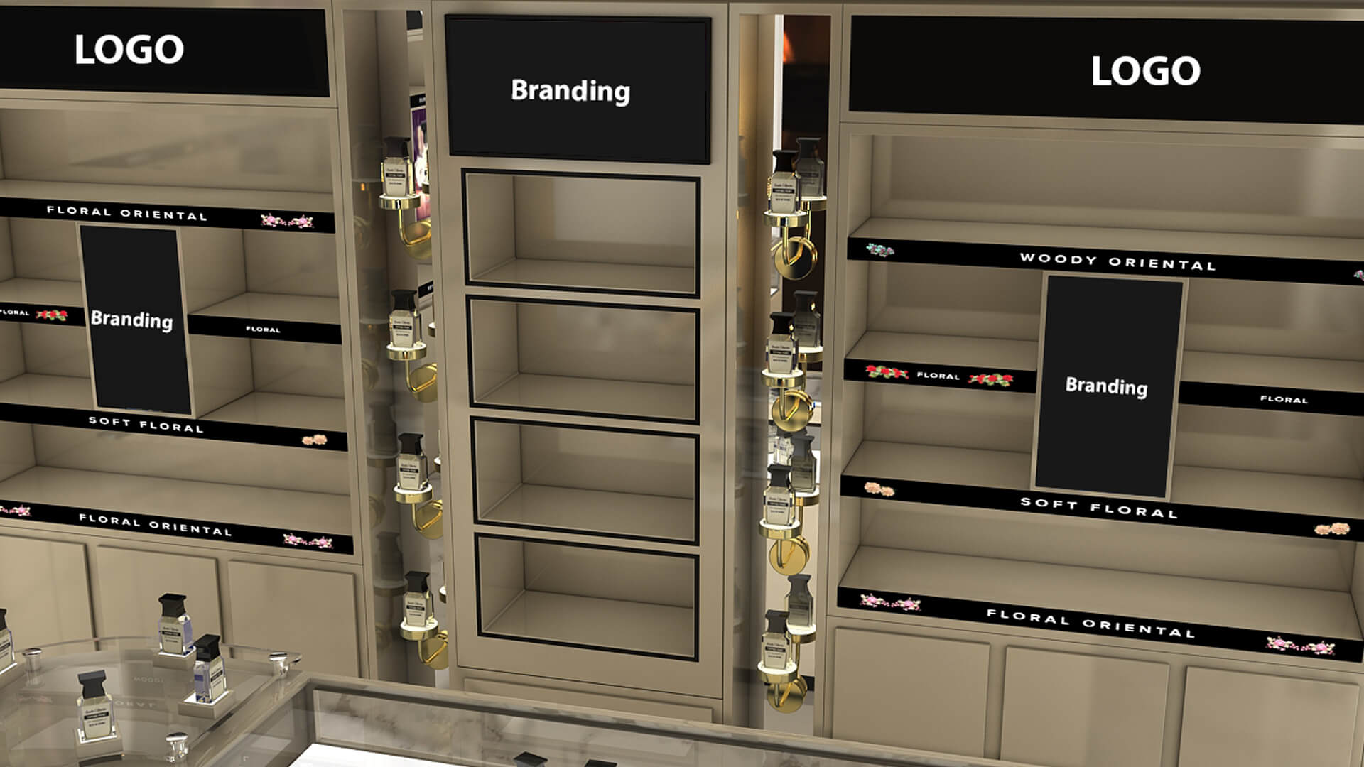 Shop Interior 3D Model by imranghaffar