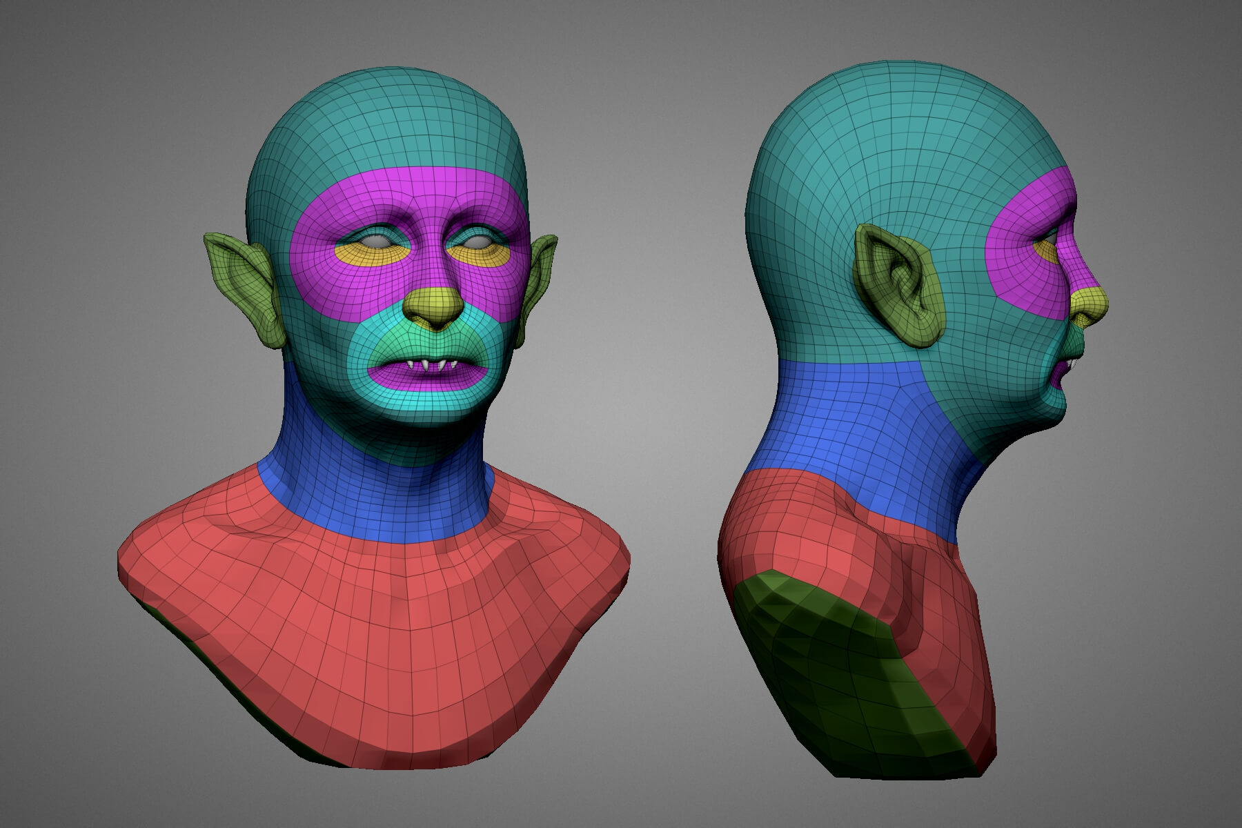 Putin - Undead Vampire 3D Model by IndieArt