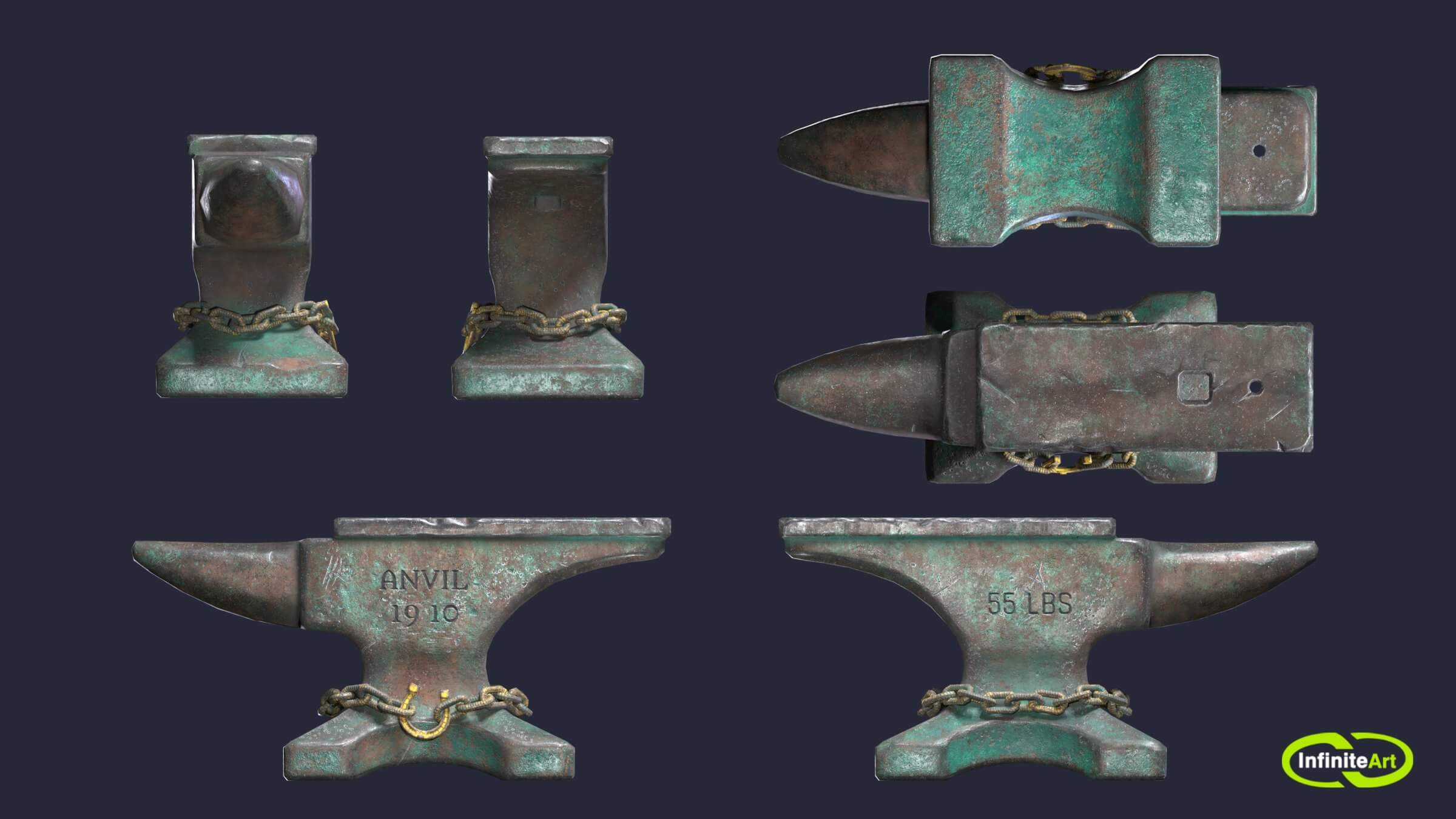 Anvil - 3D Model by INFINITE ART SOLUTIONS