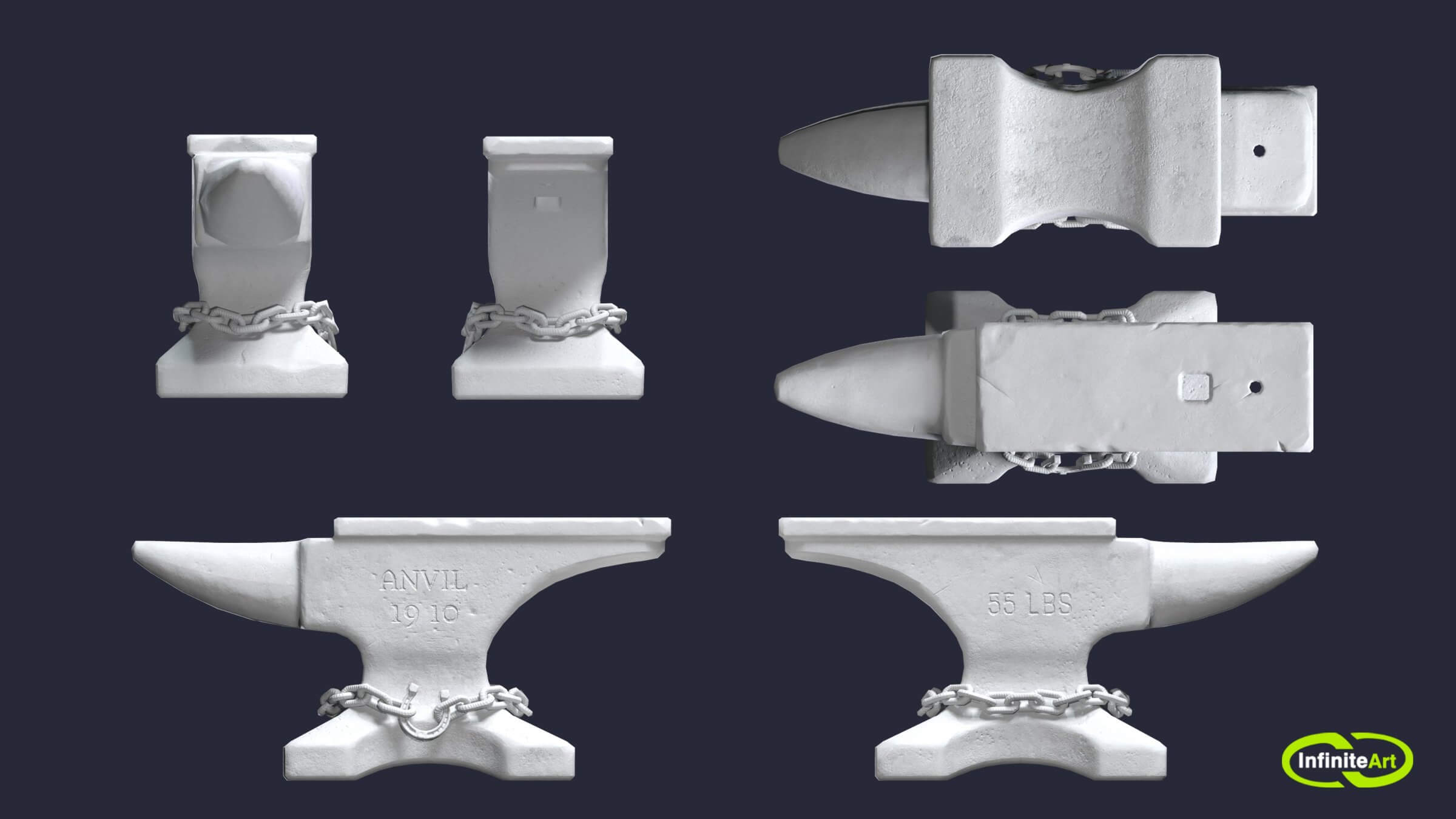 Anvil - 3D Model by INFINITE ART SOLUTIONS