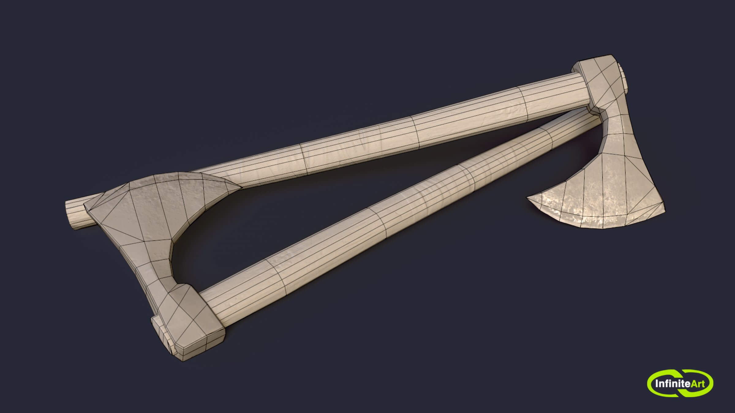 Axe - 3D Model by INFINITE ART SOLUTIONS