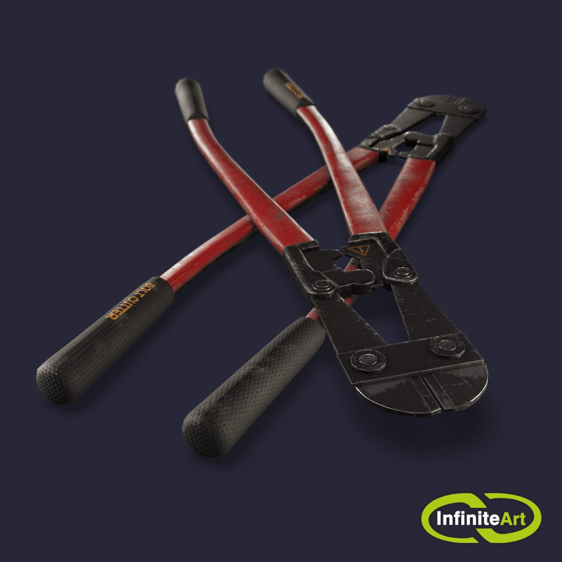 Bolt Cutter - 3D Model by INFINITE ART SOLUTIONS