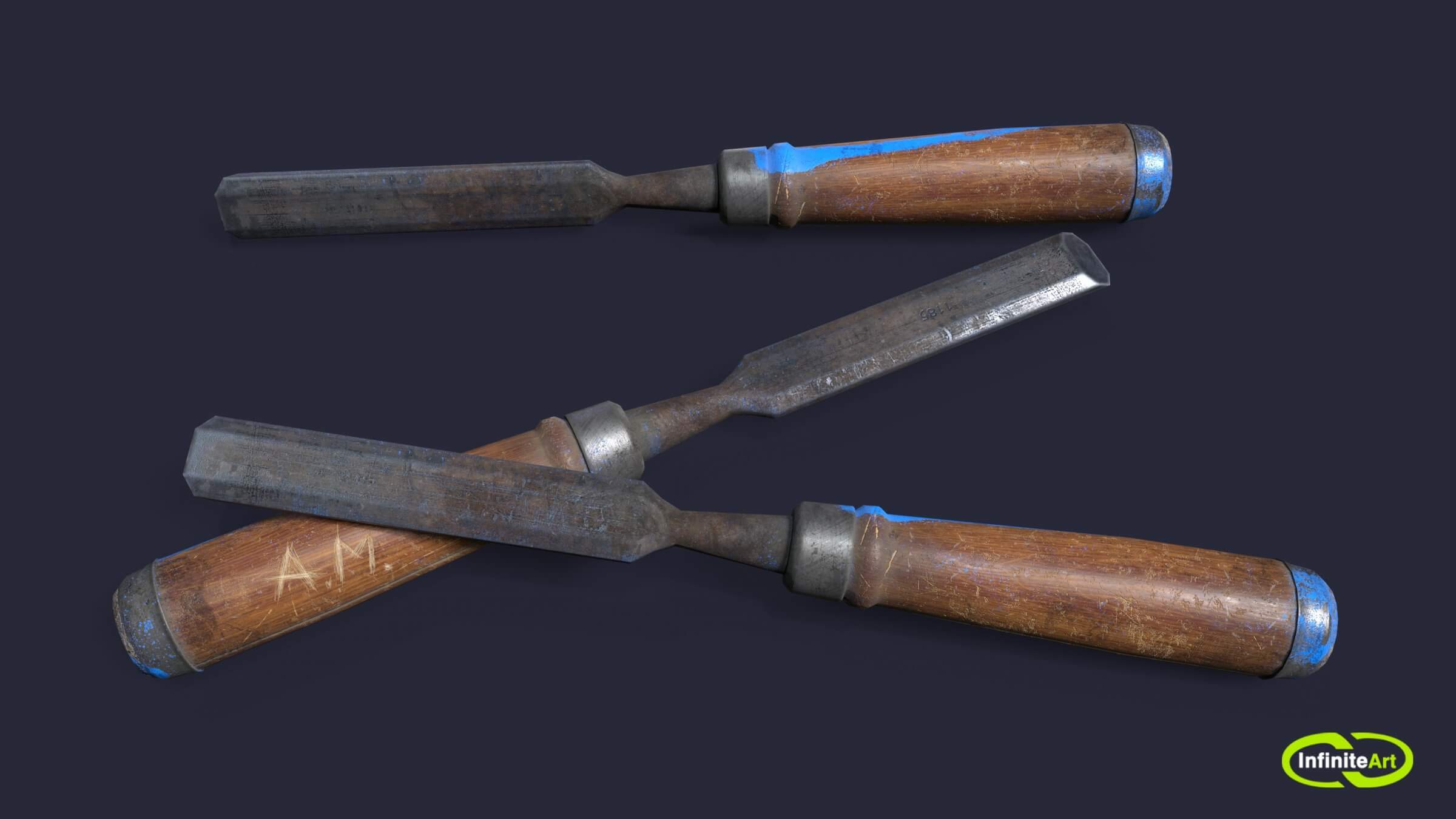 Chisel - 3D Model by INFINITE ART SOLUTIONS