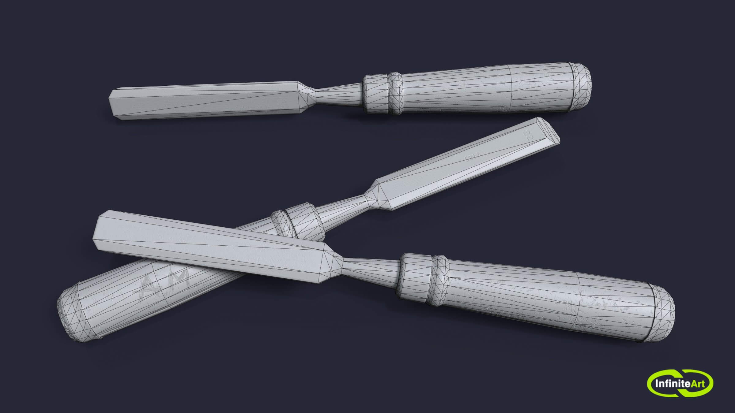 Chisel - 3D Model by INFINITE ART SOLUTIONS