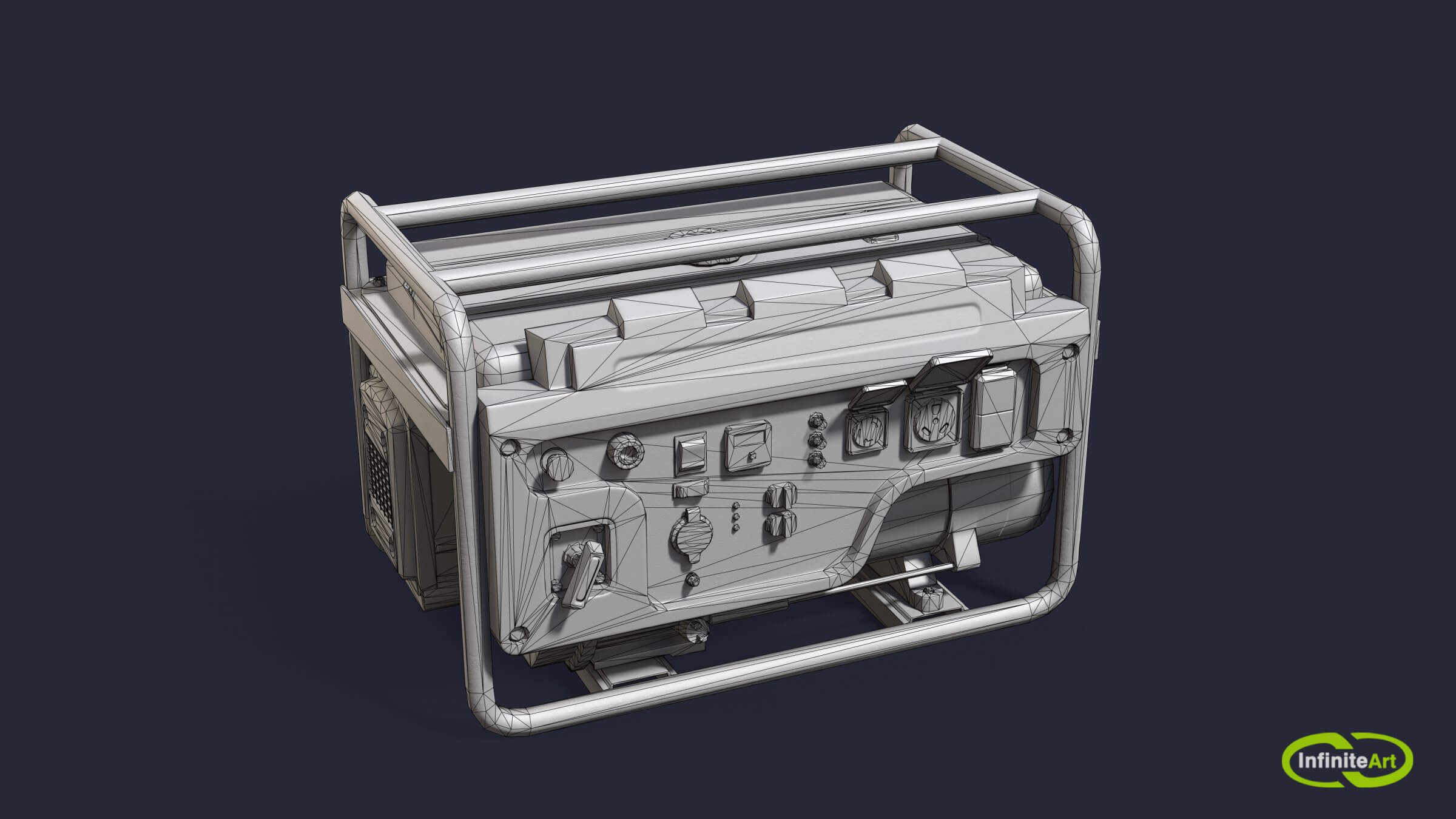 Generator - 3D Model by INFINITE ART SOLUTIONS
