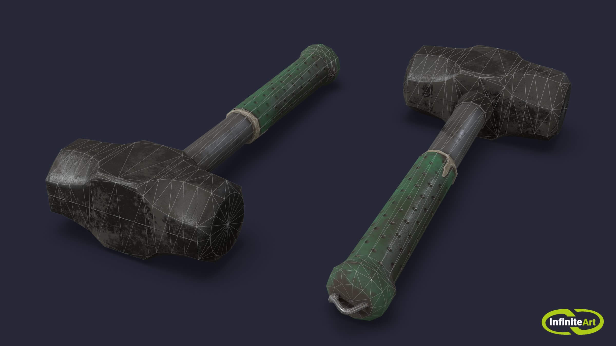 Mallet - 3D Model by INFINITE ART SOLUTIONS