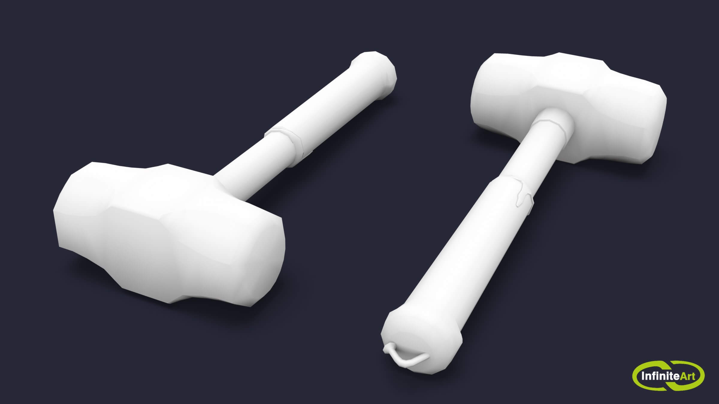 Mallet - 3D Model by INFINITE ART SOLUTIONS