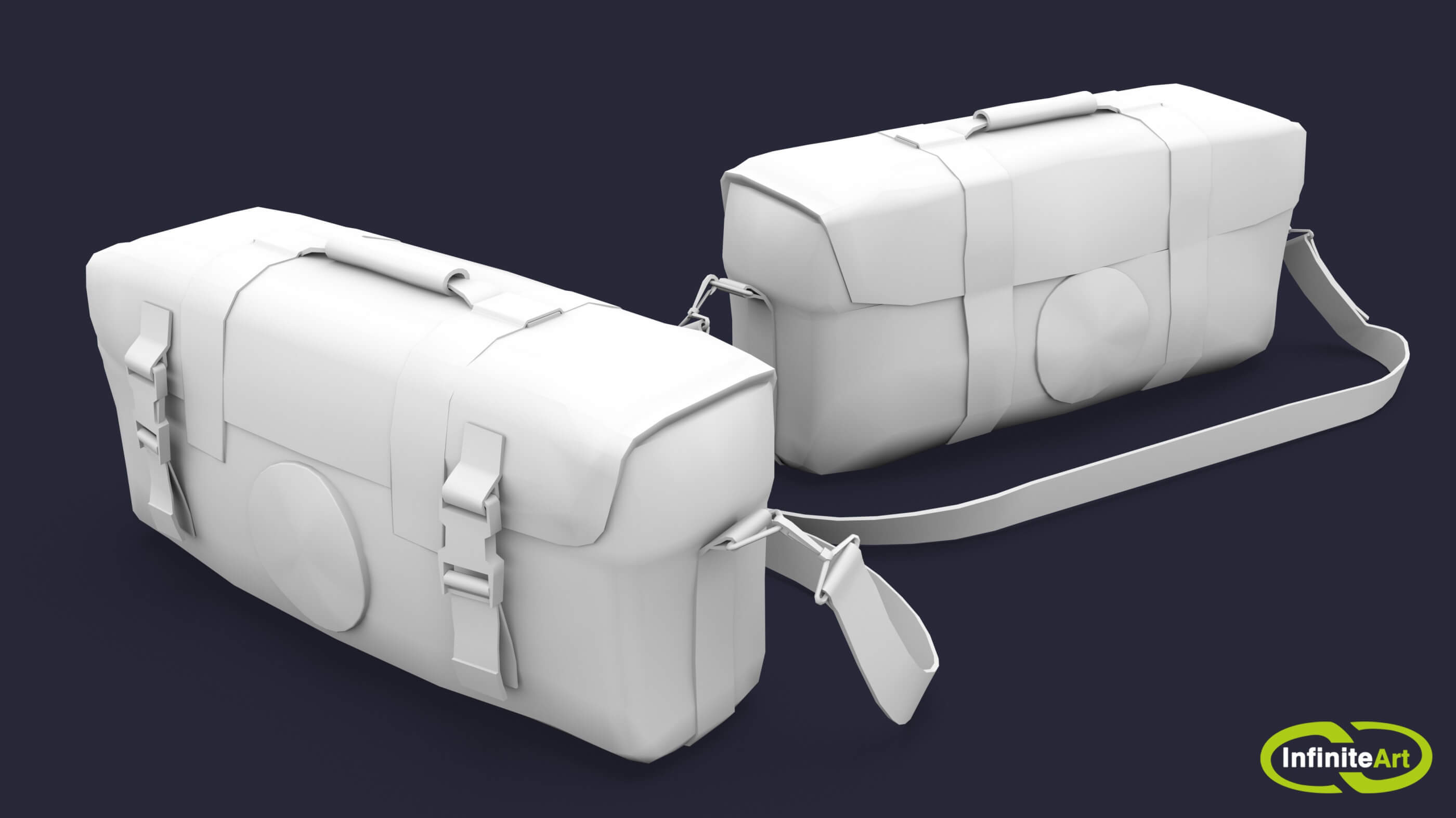 Medical Bag - 3D Model by INFINITE ART SOLUTIONS