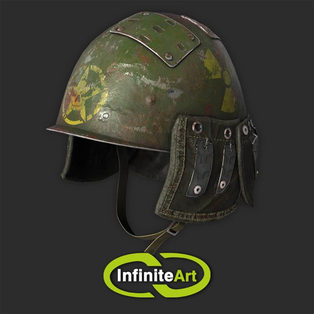 Military Helmet - 3D Model by INFINITE ART SOLUTIONS