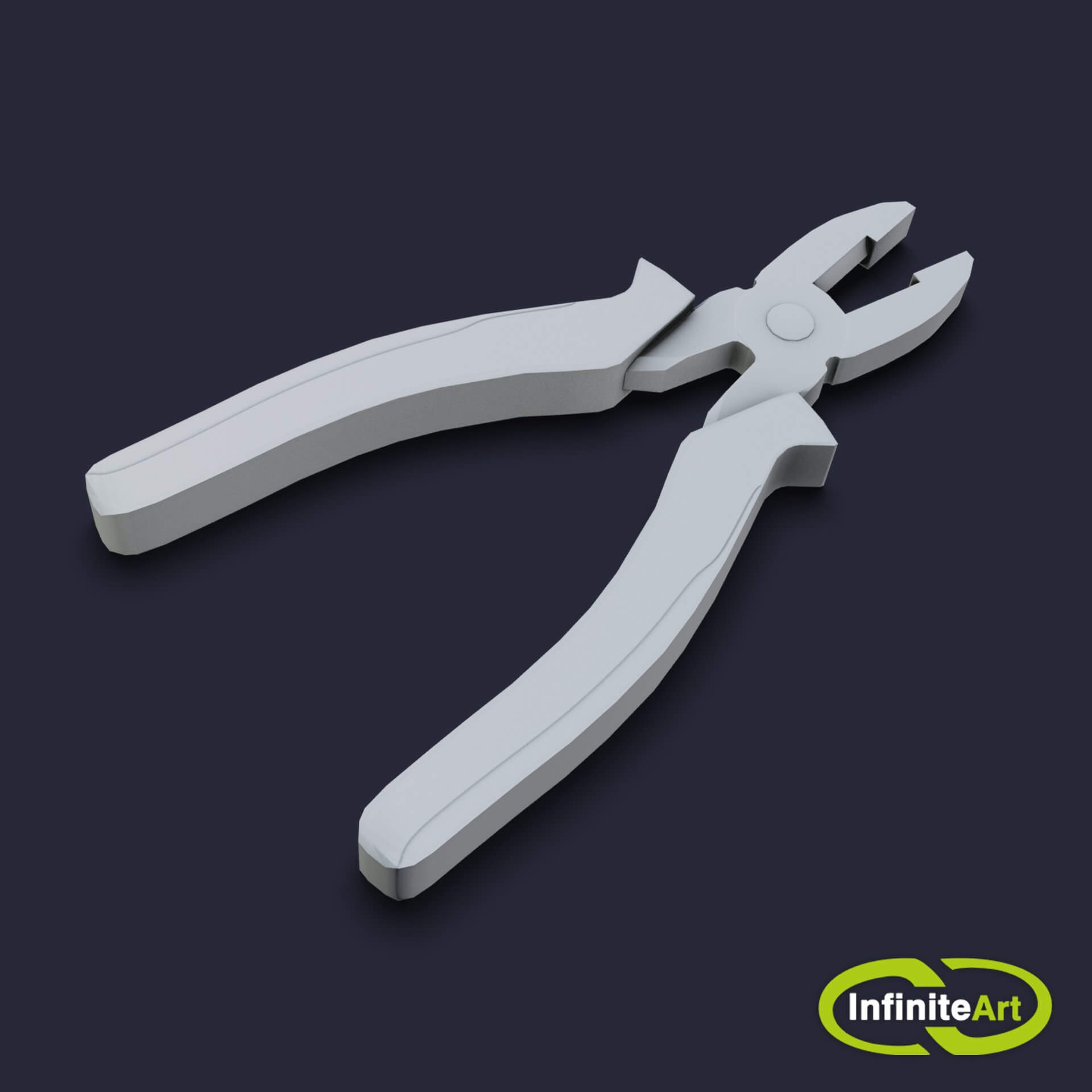 Pliers - 3D Model by INFINITE ART SOLUTIONS
