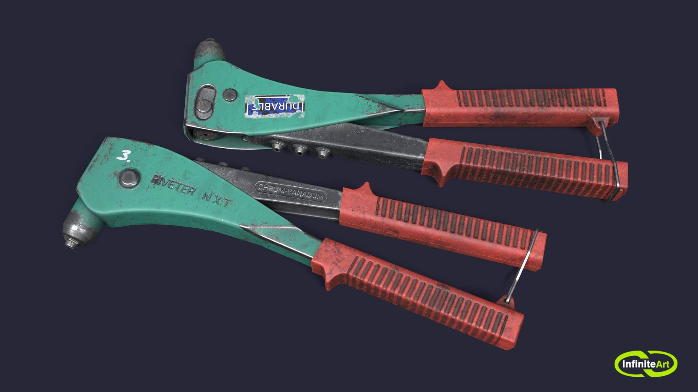 Riveter - 3D Model by INFINITE ART SOLUTIONS