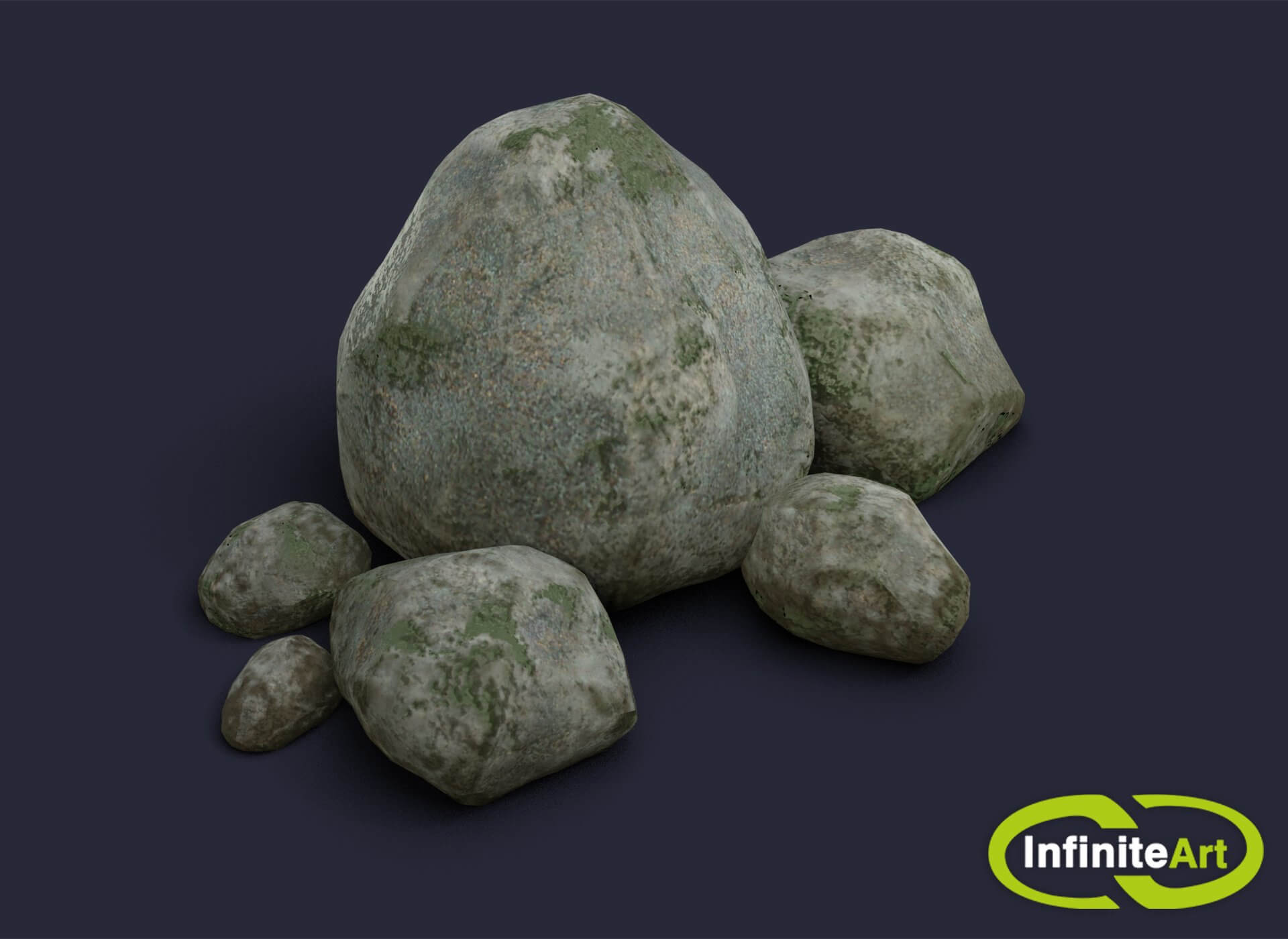 Rocks - Free 3D Model by INFINITE ART SOLUTIONS