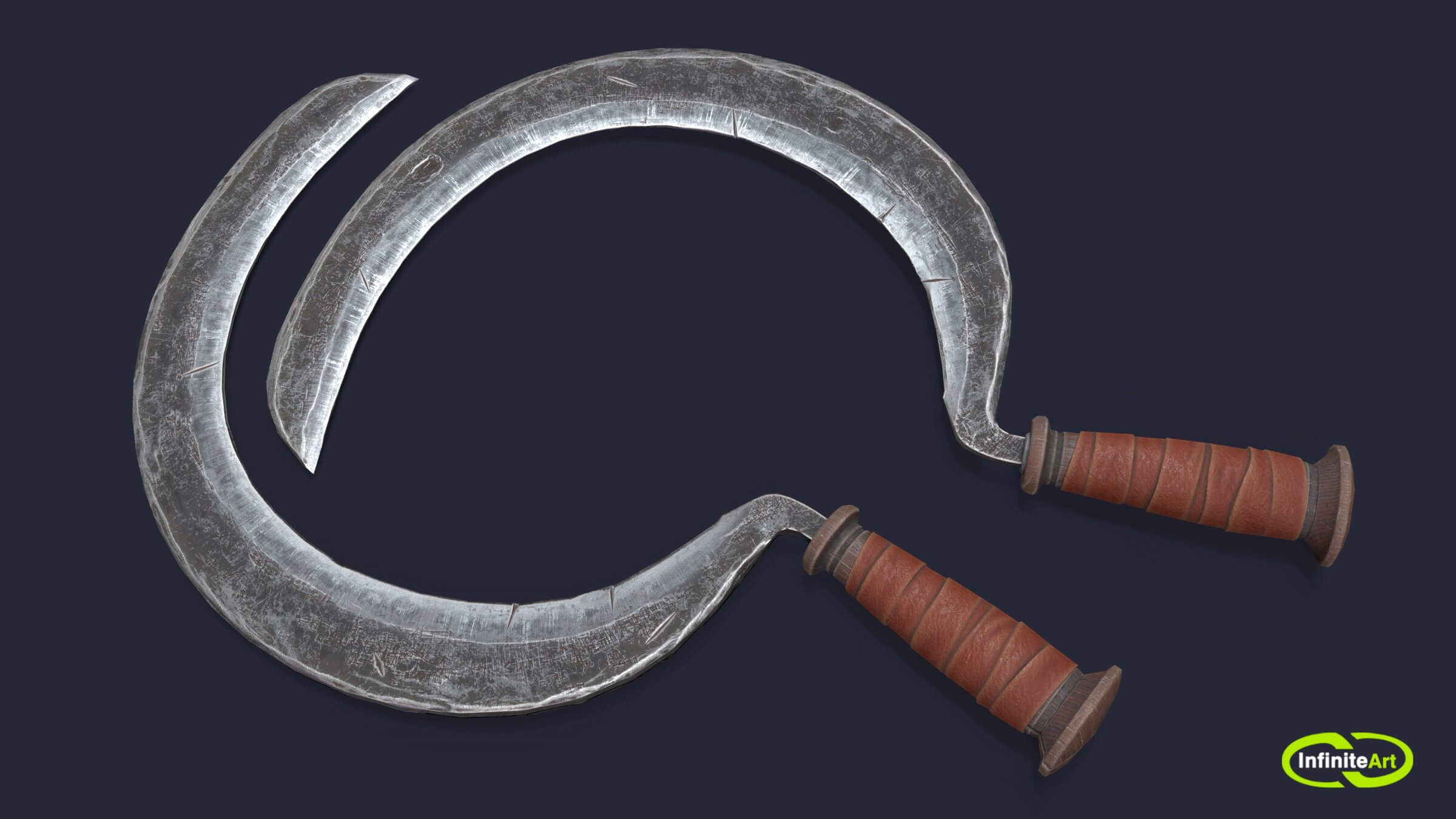 Sickle - 3D Model by INFINITE ART SOLUTIONS