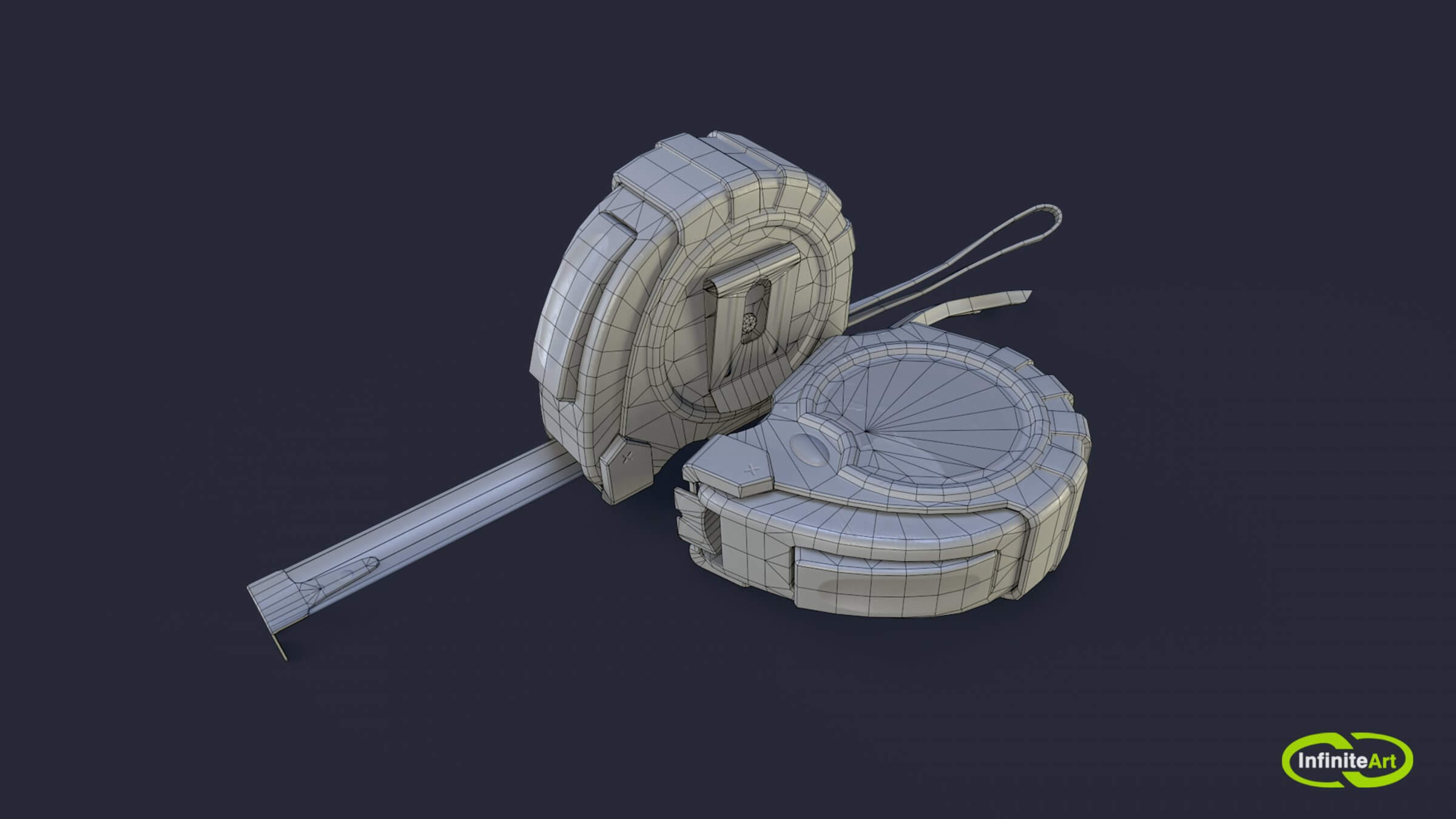 Tape Measure - 3D Model by INFINITE ART SOLUTIONS