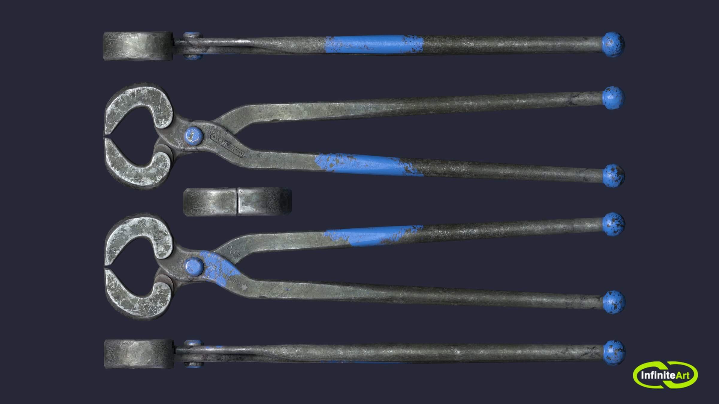 Ticks Pincer - 3D Model by INFINITE ART SOLUTIONS