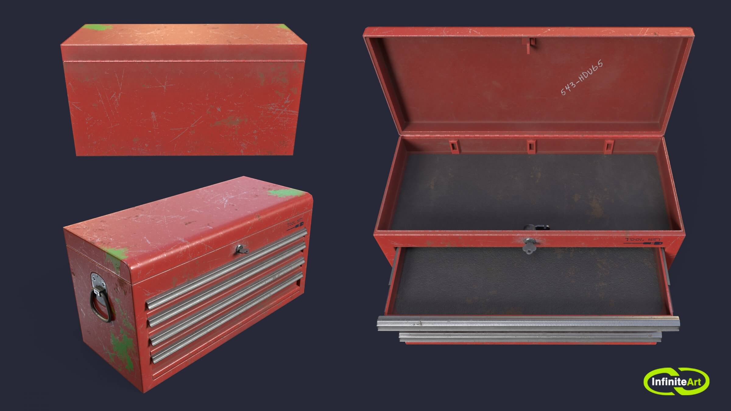 Tool Box - 3D Model by INFINITE ART SOLUTIONS